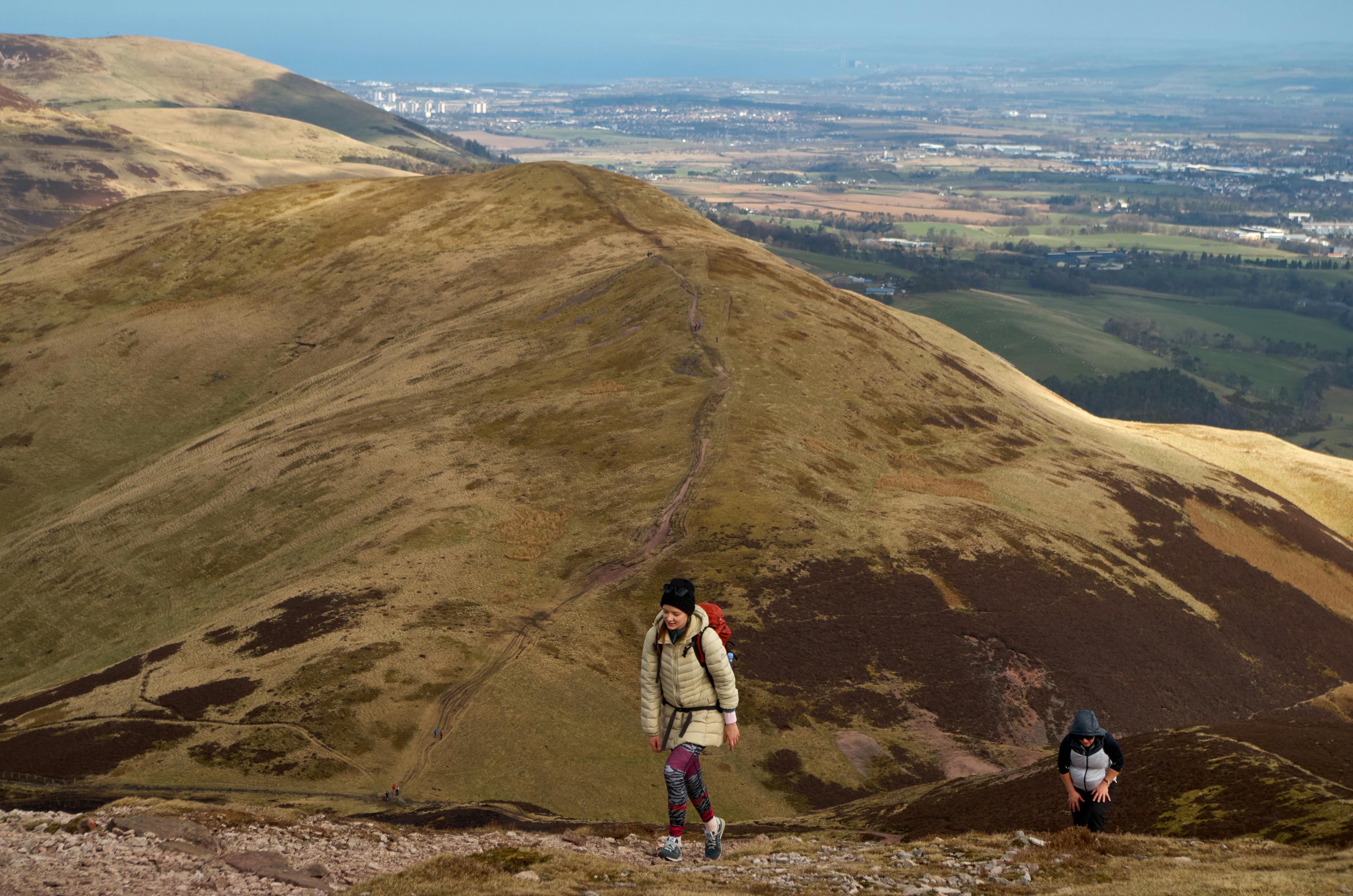 People Hiking in the Mountains · Free Stock Photo