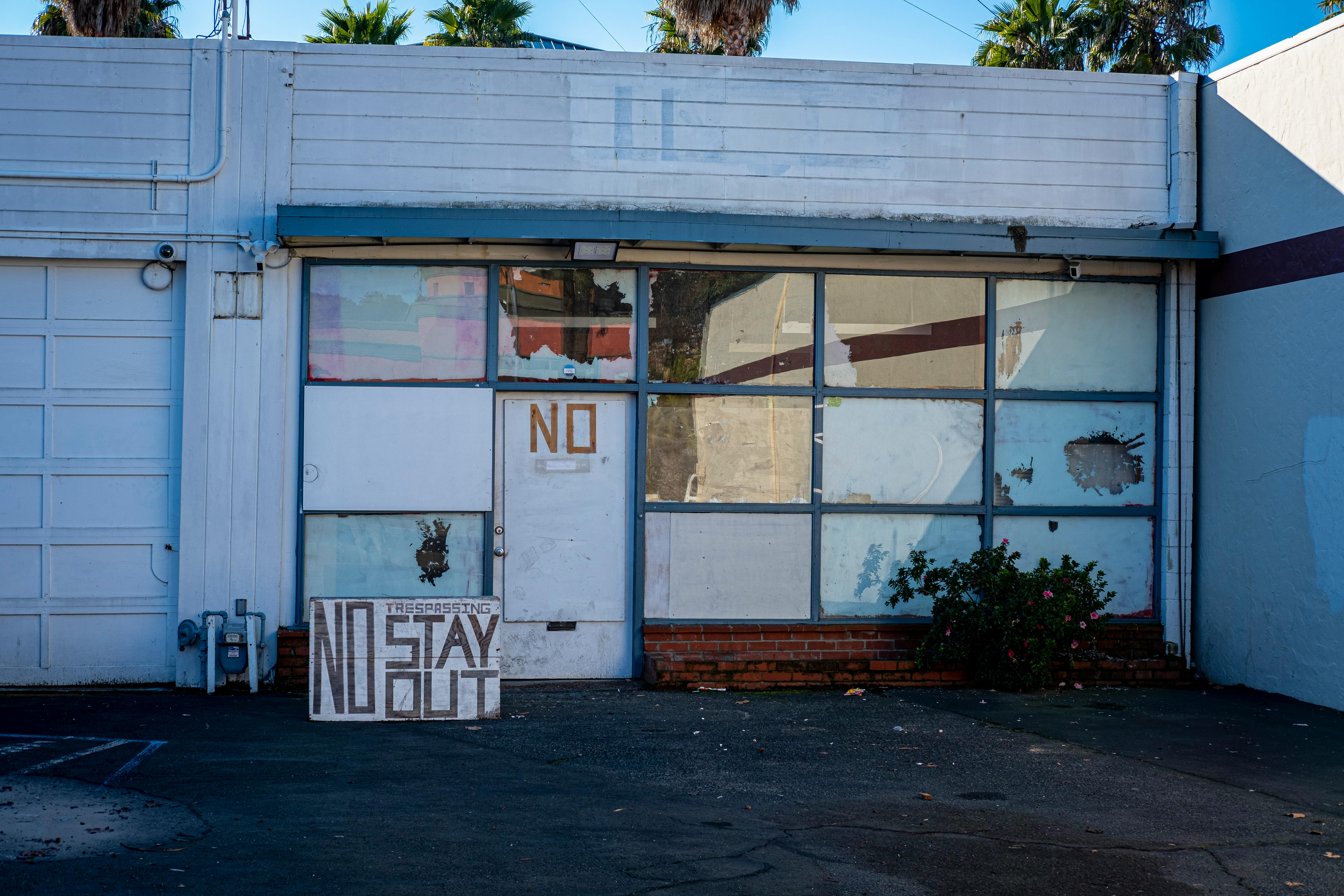 Windows of an Abandoned Building · Free Stock Photo
