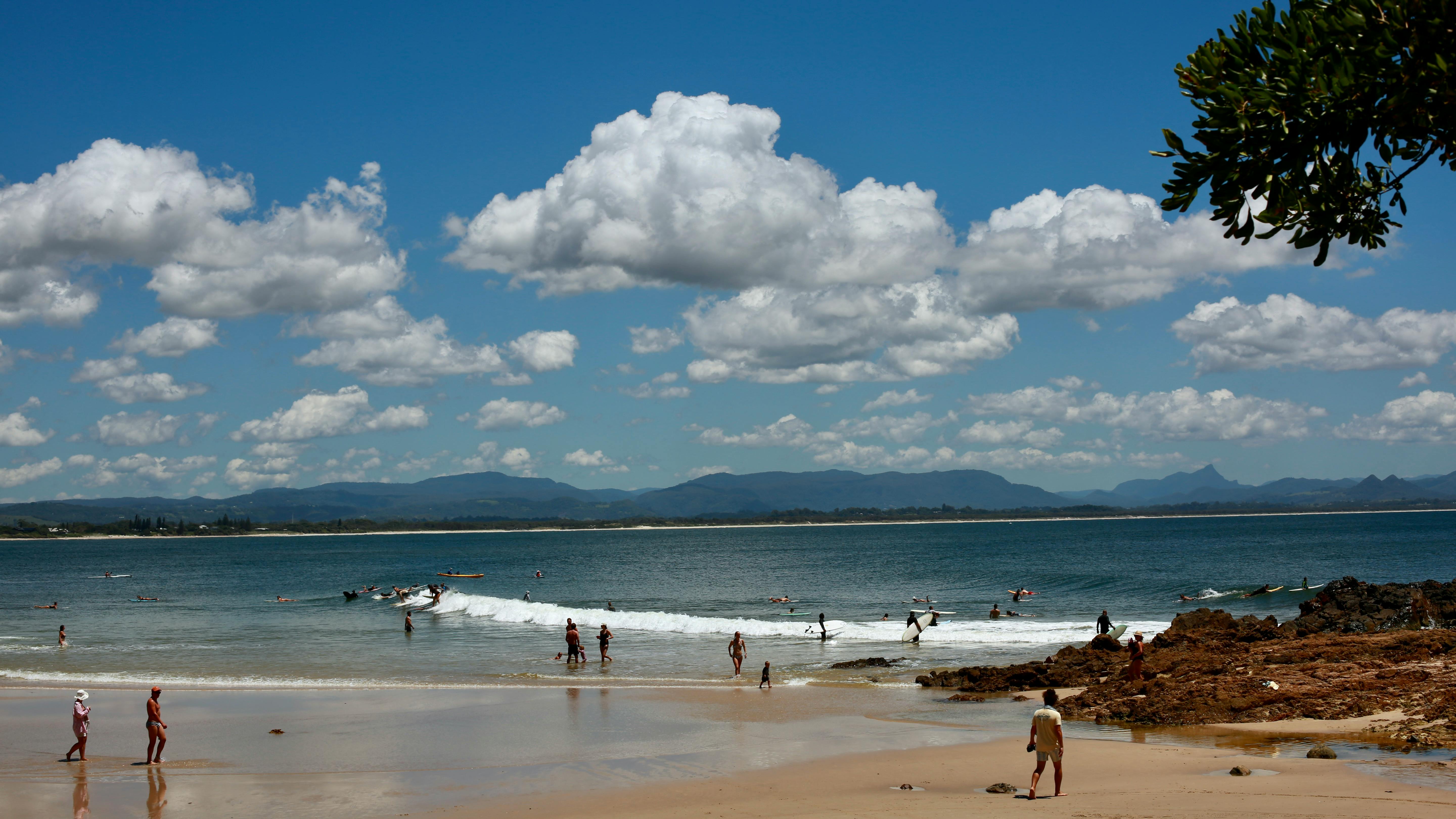 People Enjoying the Beach · Free Stock Photo