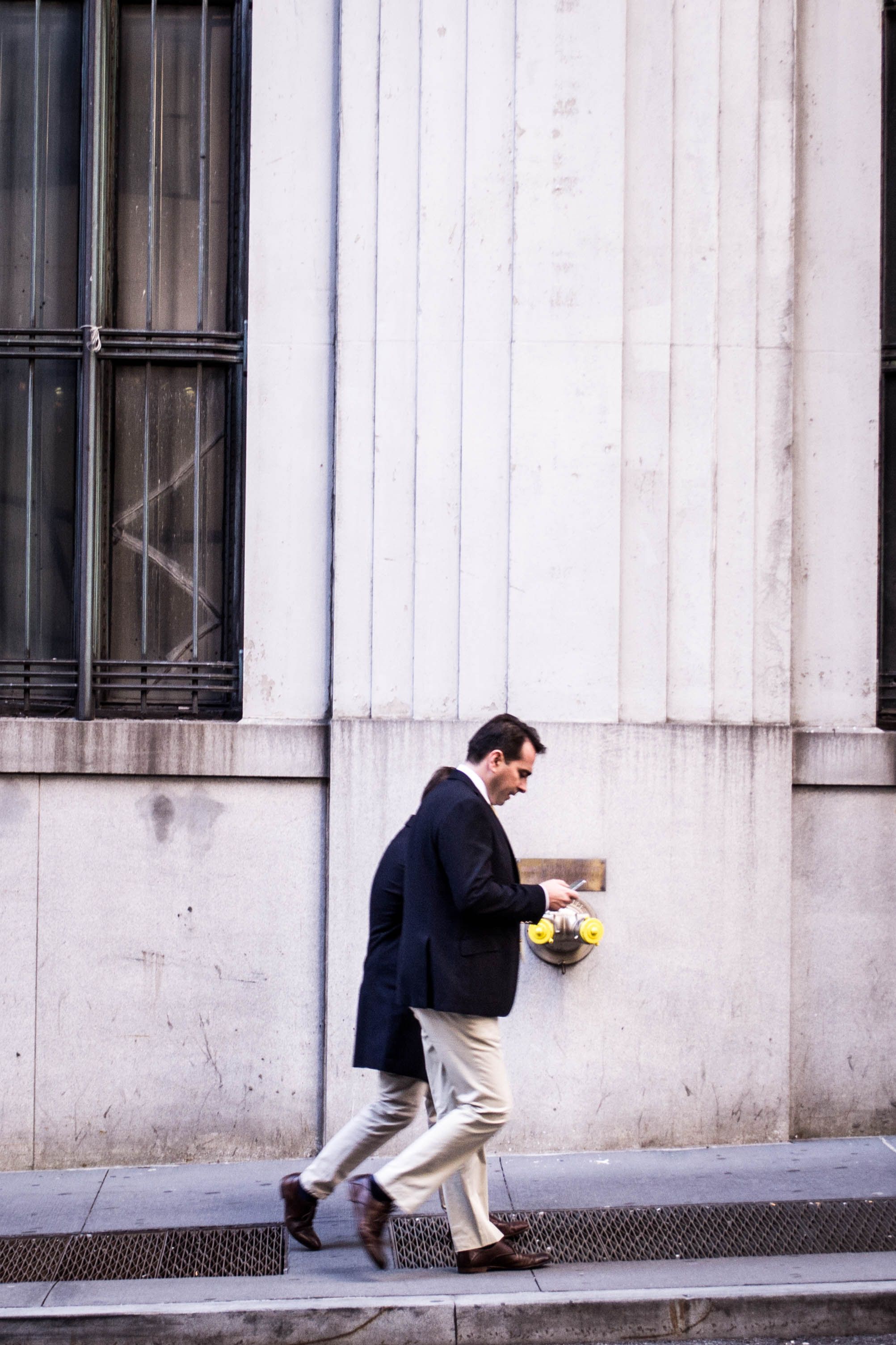 Civilian walking on Roadside · Free Stock Photo