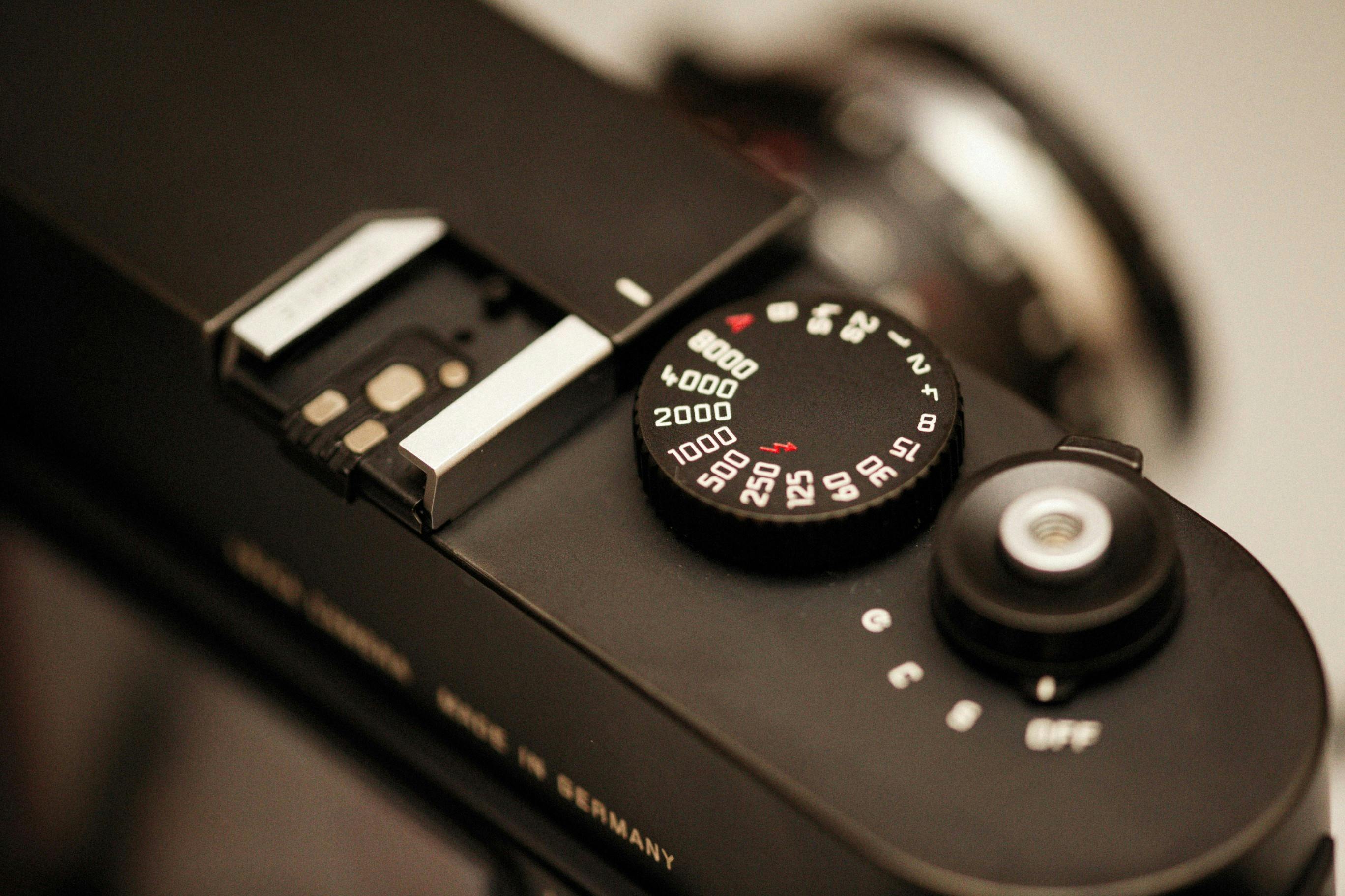 Close-up on Leica M6 Camera · Free Stock Photo
