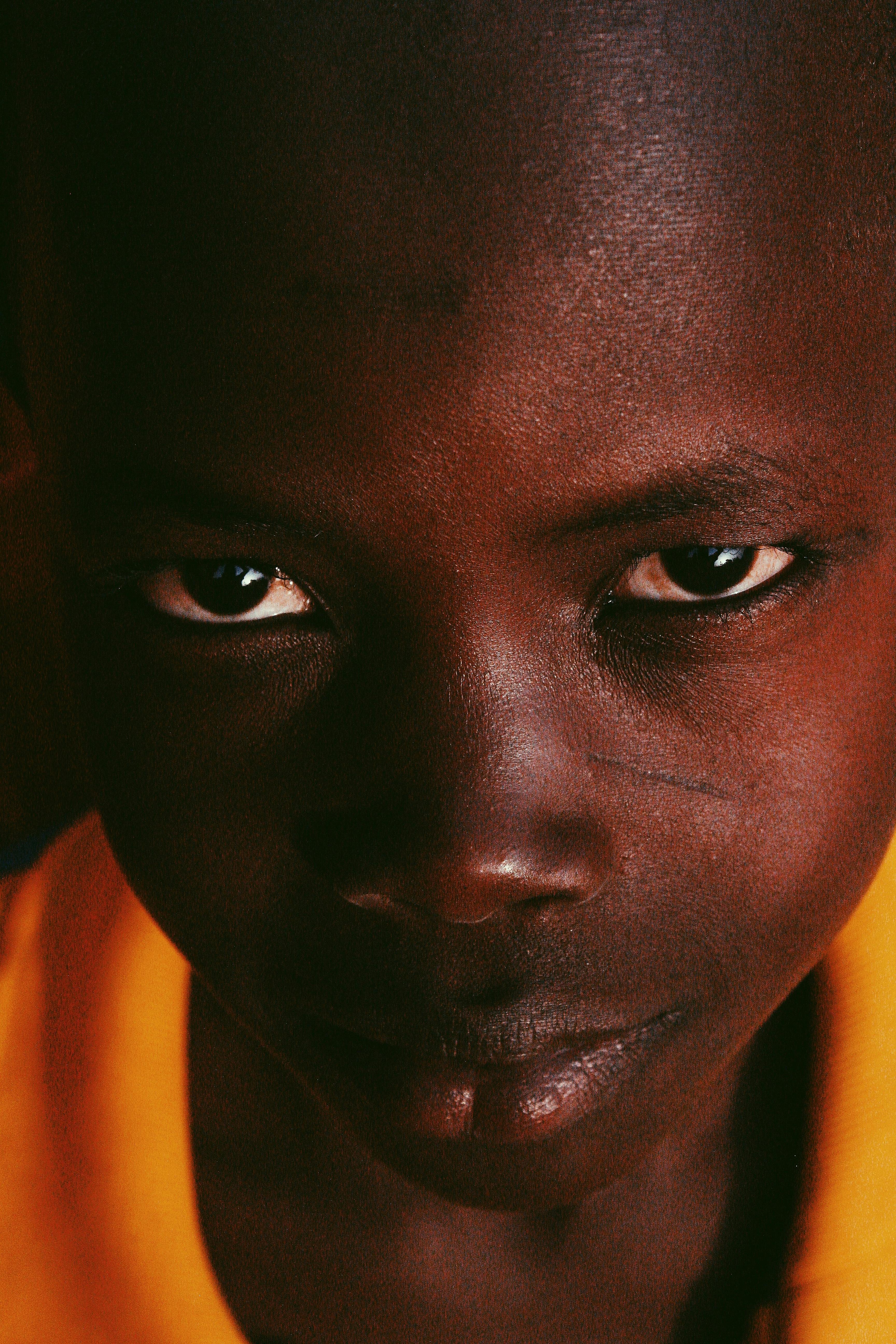Close Up Photo of Boy's Face · Free Stock Photo