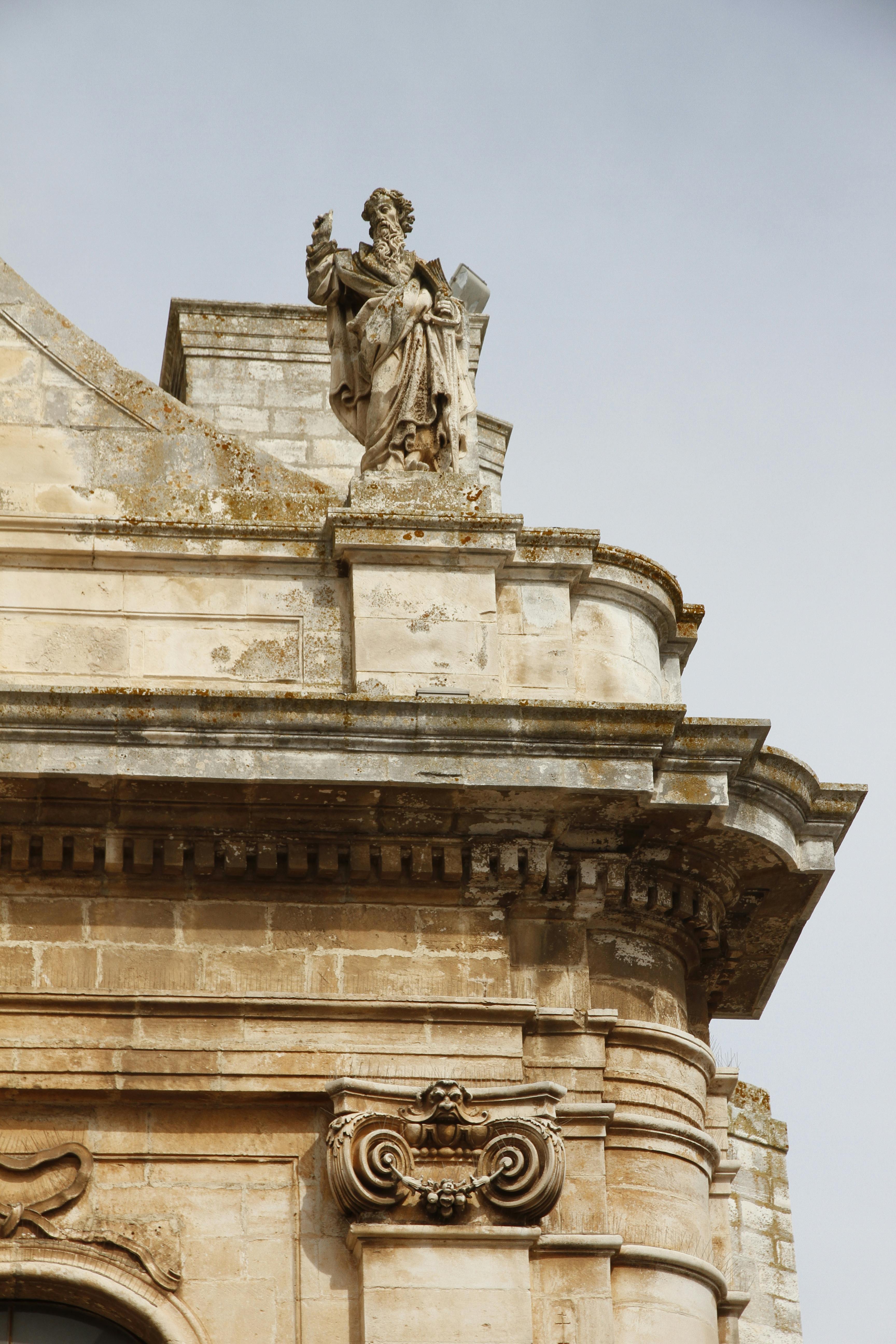 Low Angle Photo of Angel Statue · Free Stock Photo