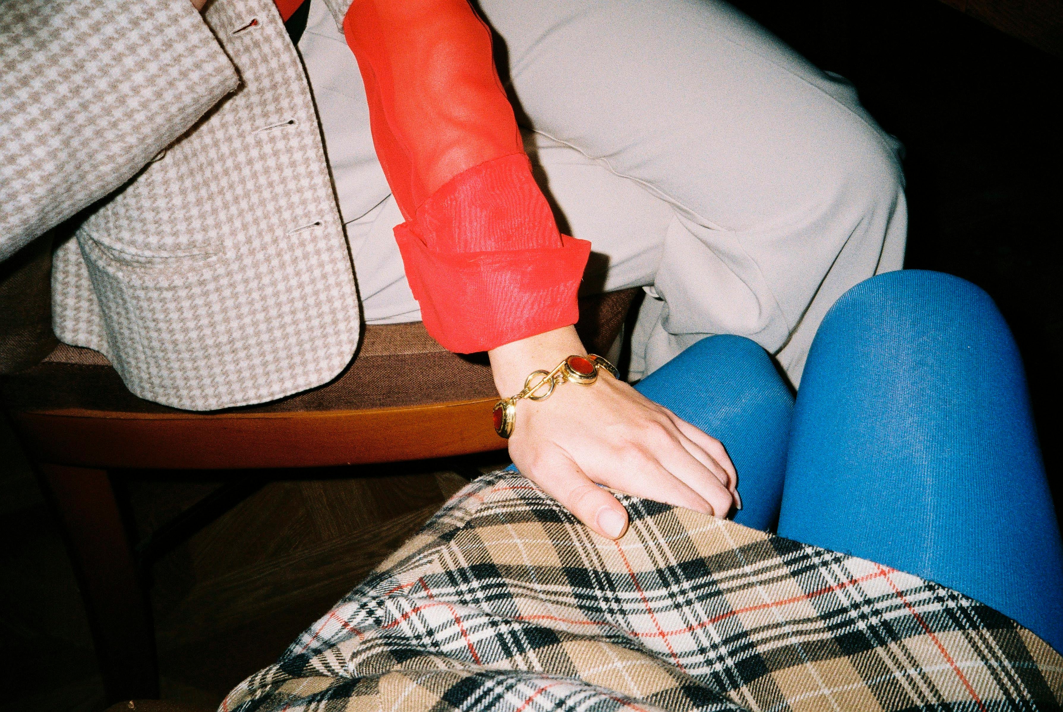 Hand on Leg · Free Stock Photo