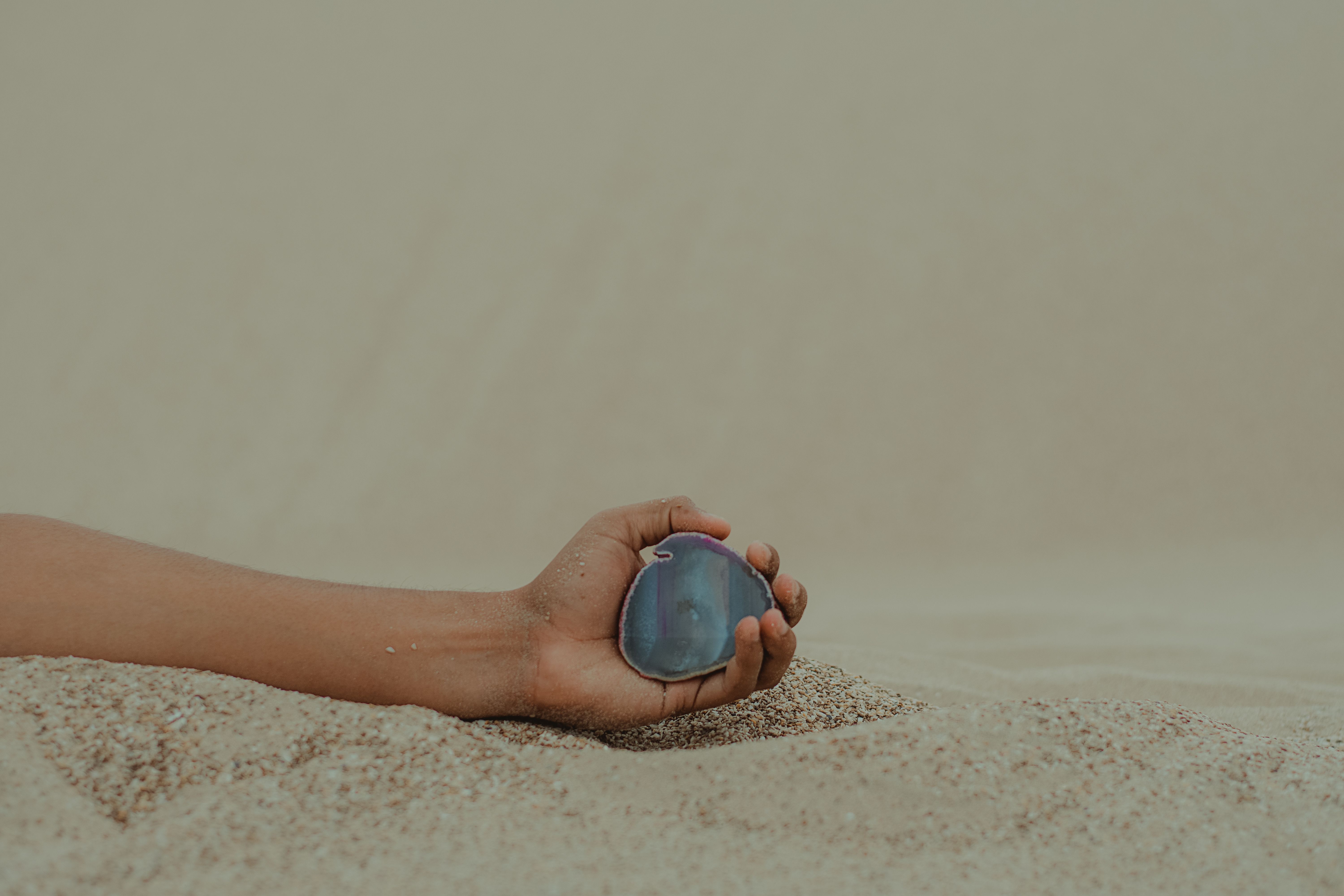 Person Holding Sand · Free Stock Photo