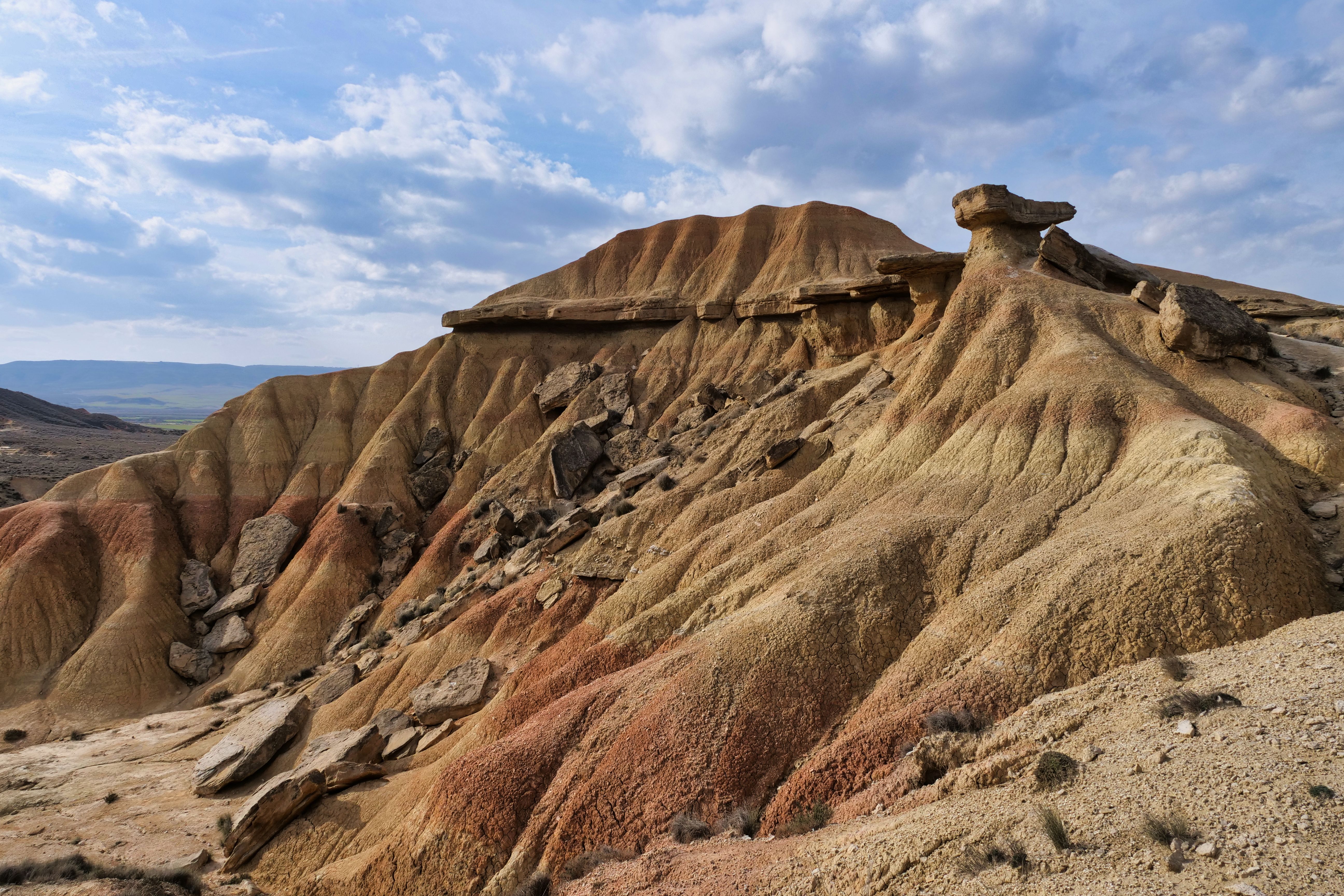 Sandstone Formation in Desert · Free Stock Photo