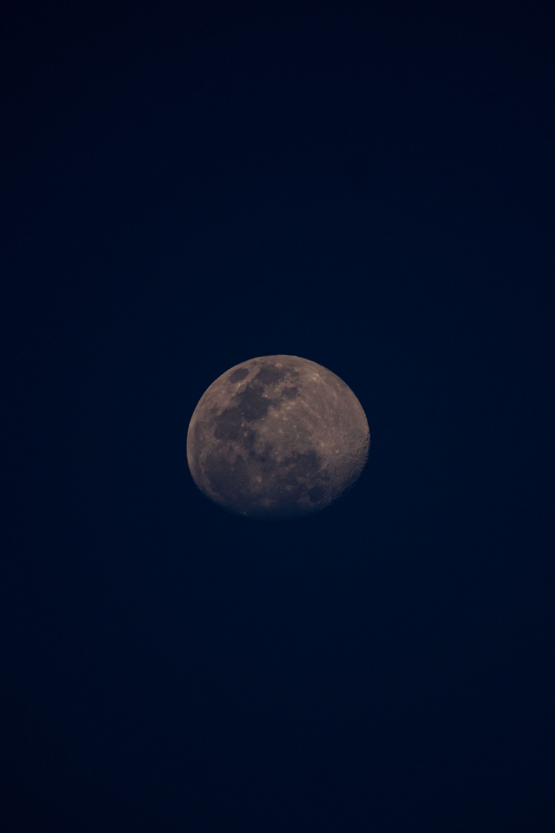 The Moon Across the Dark Night Sky · Free Stock Photo