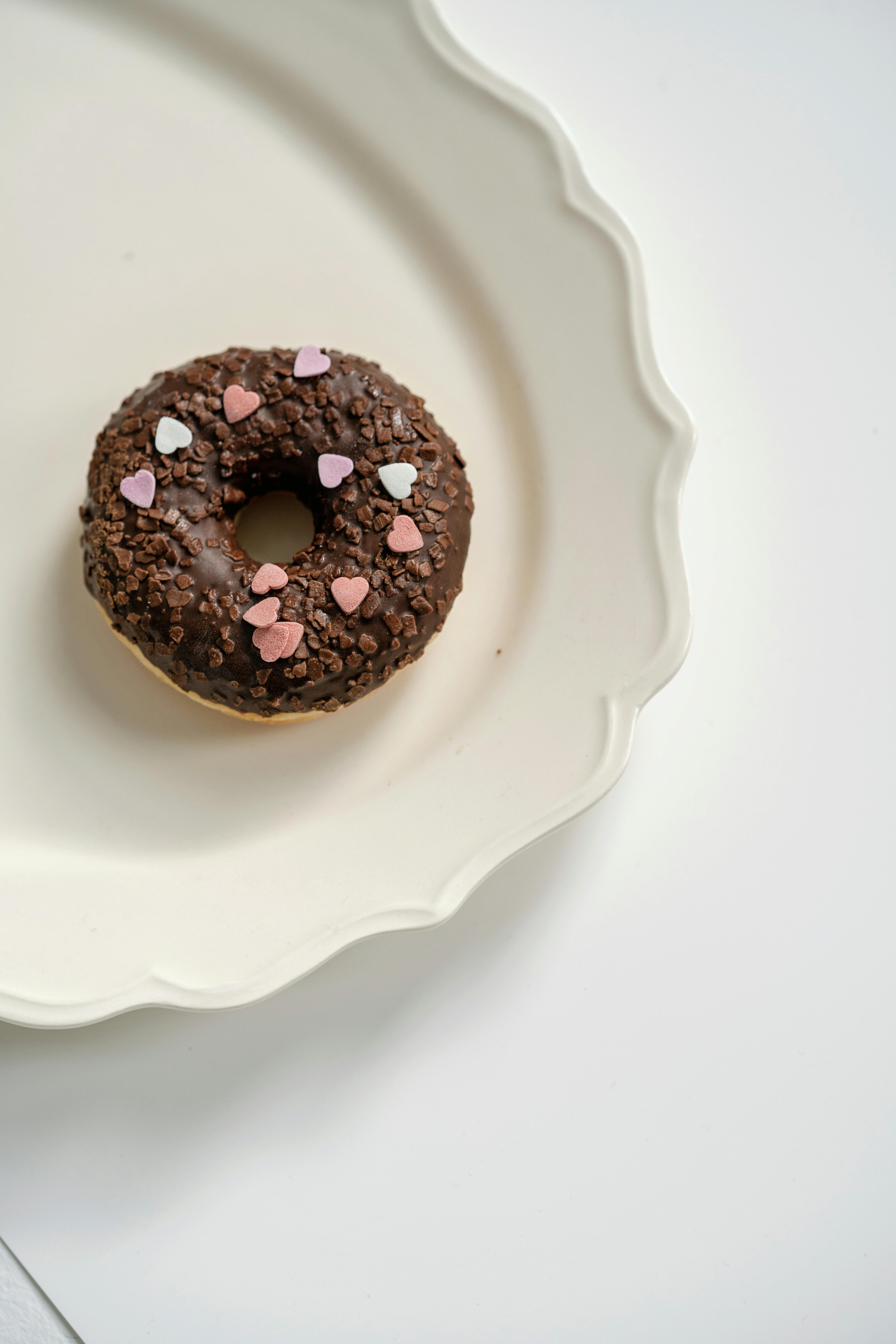 Round Purple and White Ring Candy · Free Stock Photo