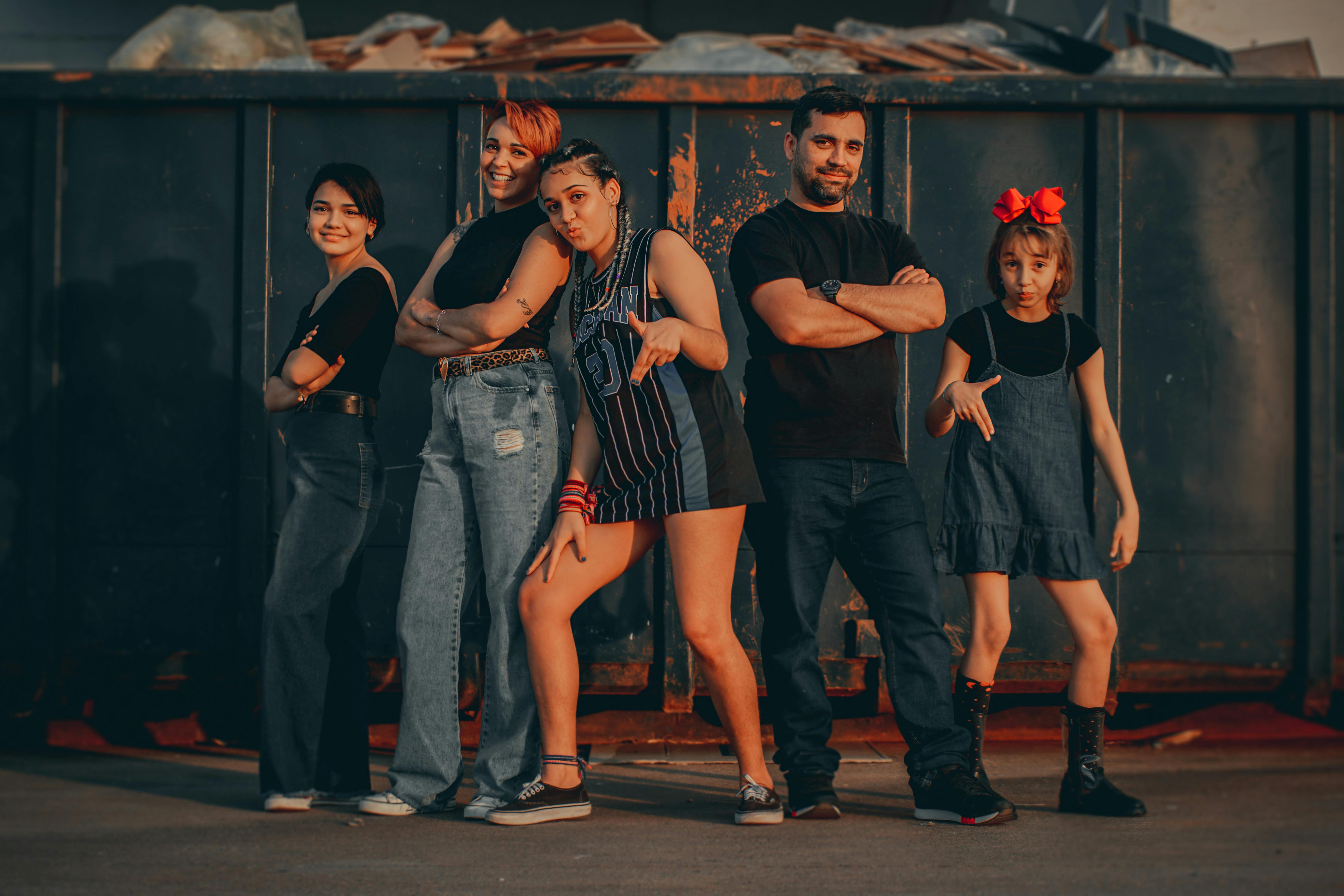 People Posing at the Camera · Free Stock Photo