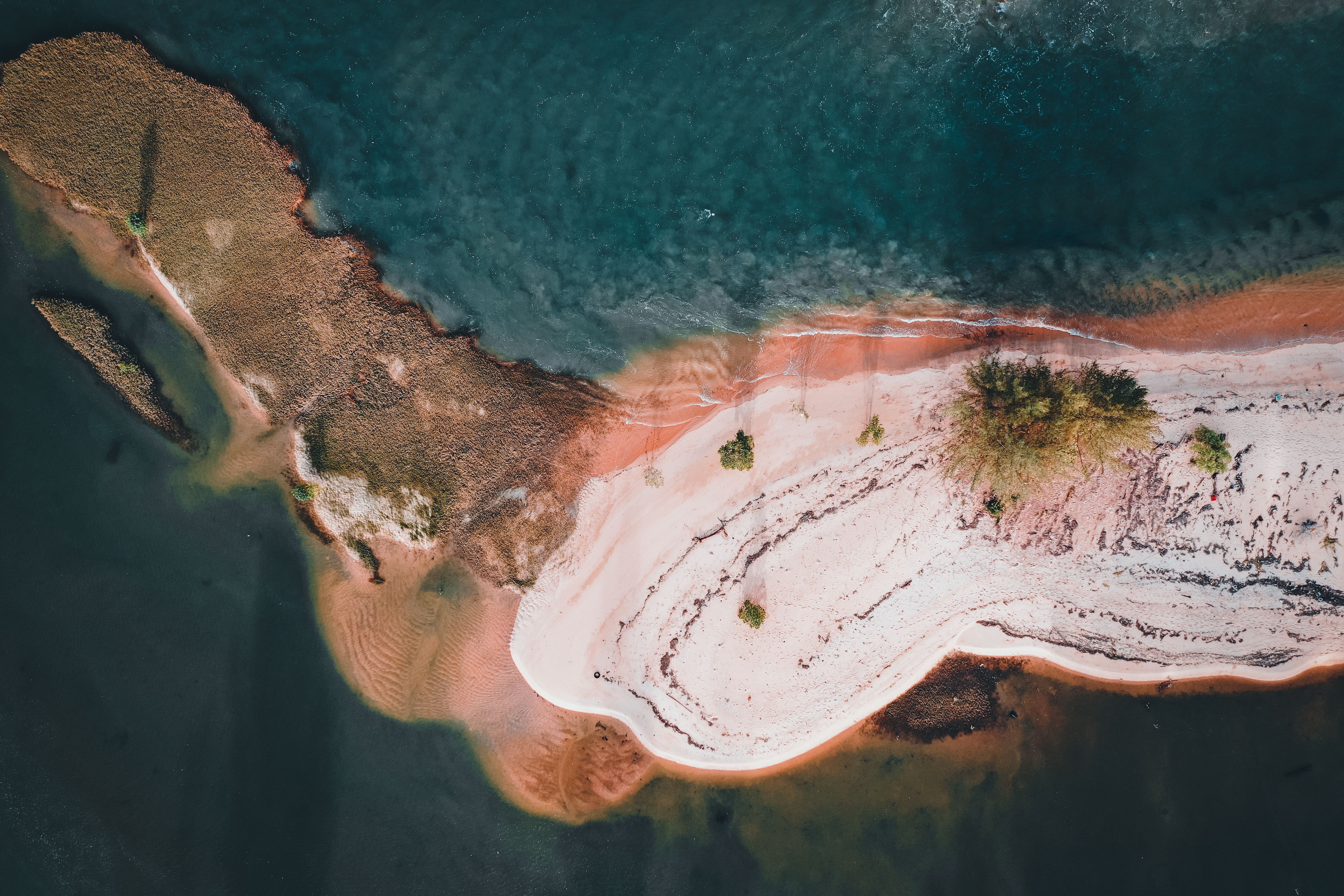 Aerial View of an Island · Free Stock Photo