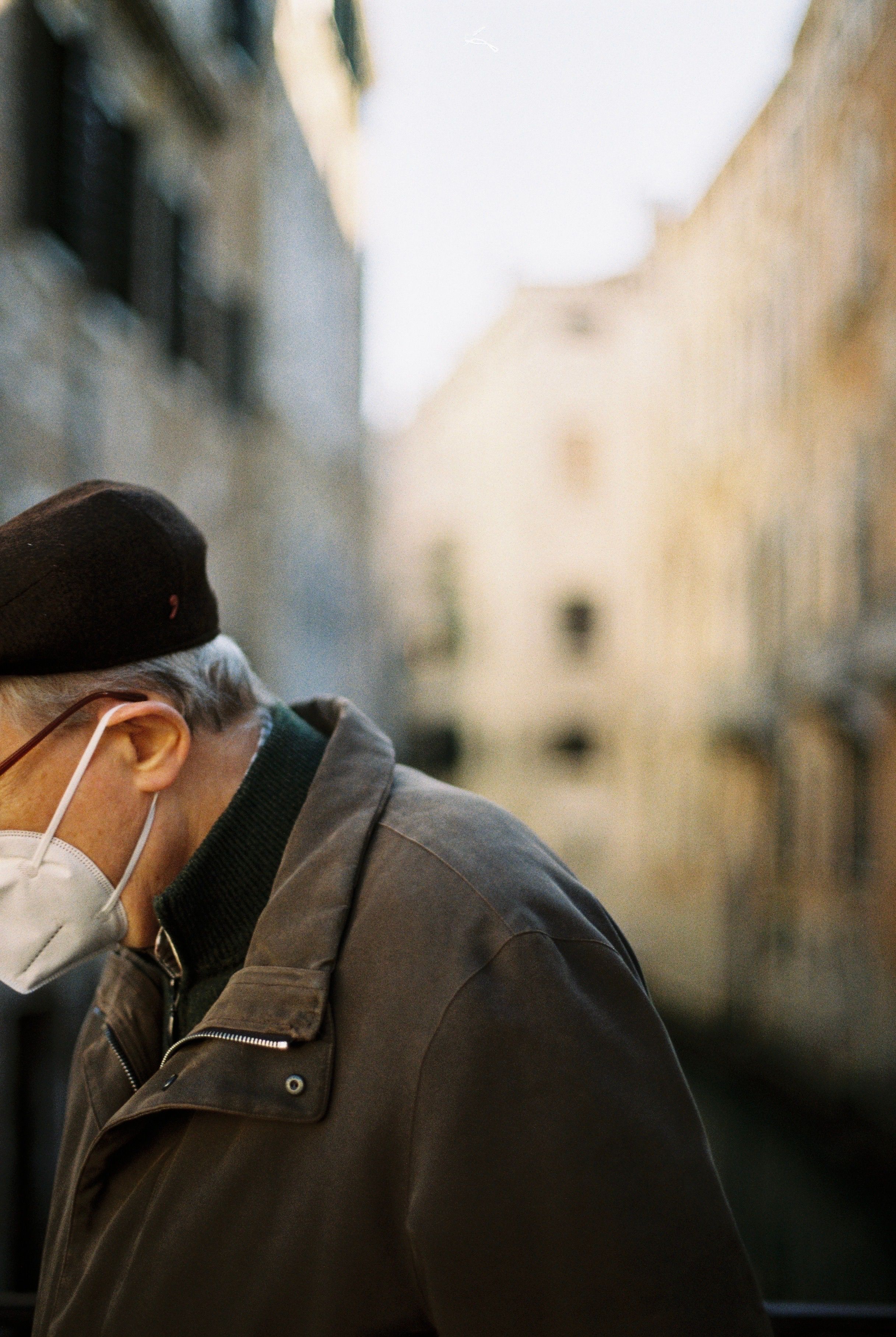Old Man Talking with Police Officers on Street · Free Stock Photo