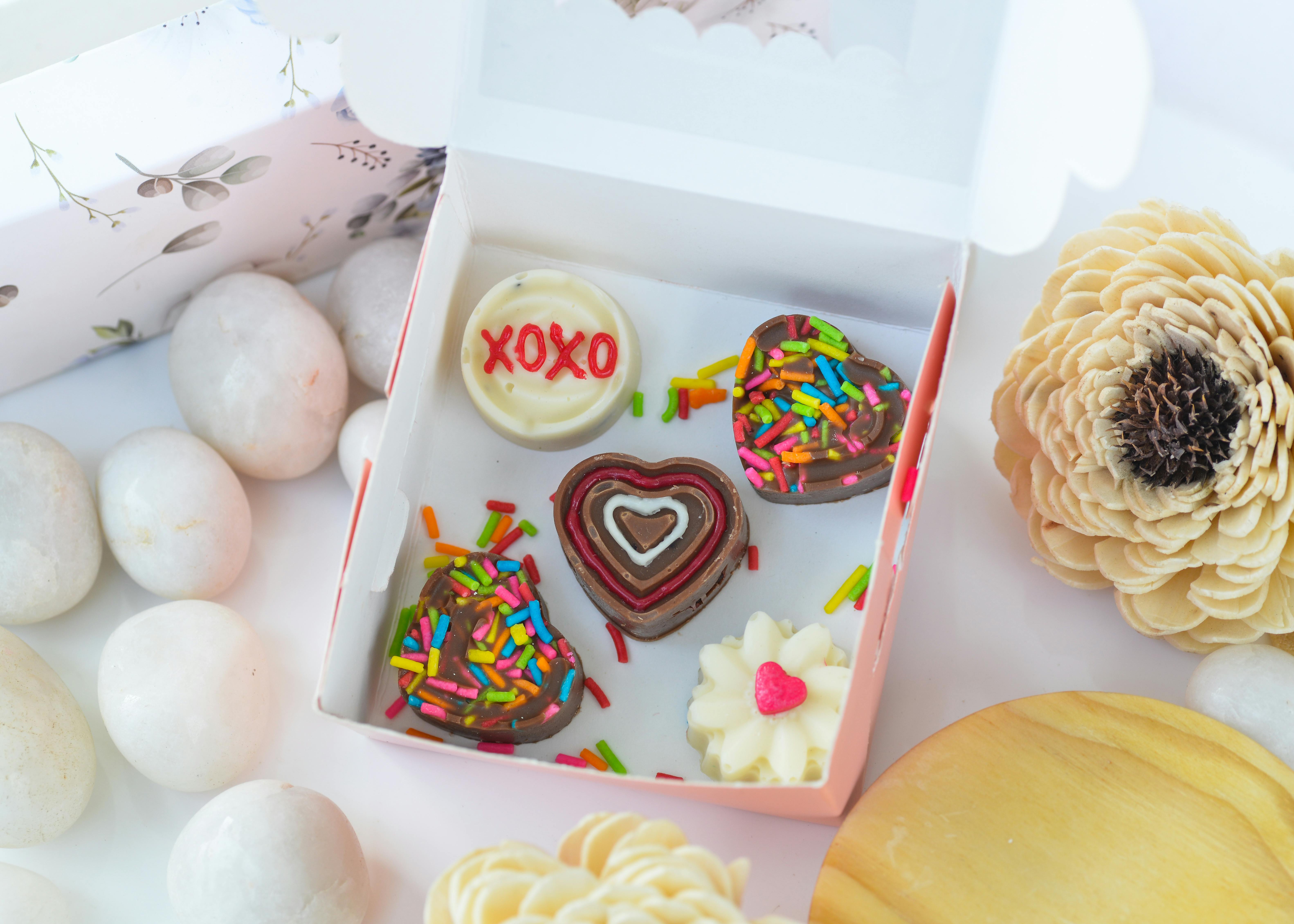 Sweet Treats Inside the Box · Free Stock Photo