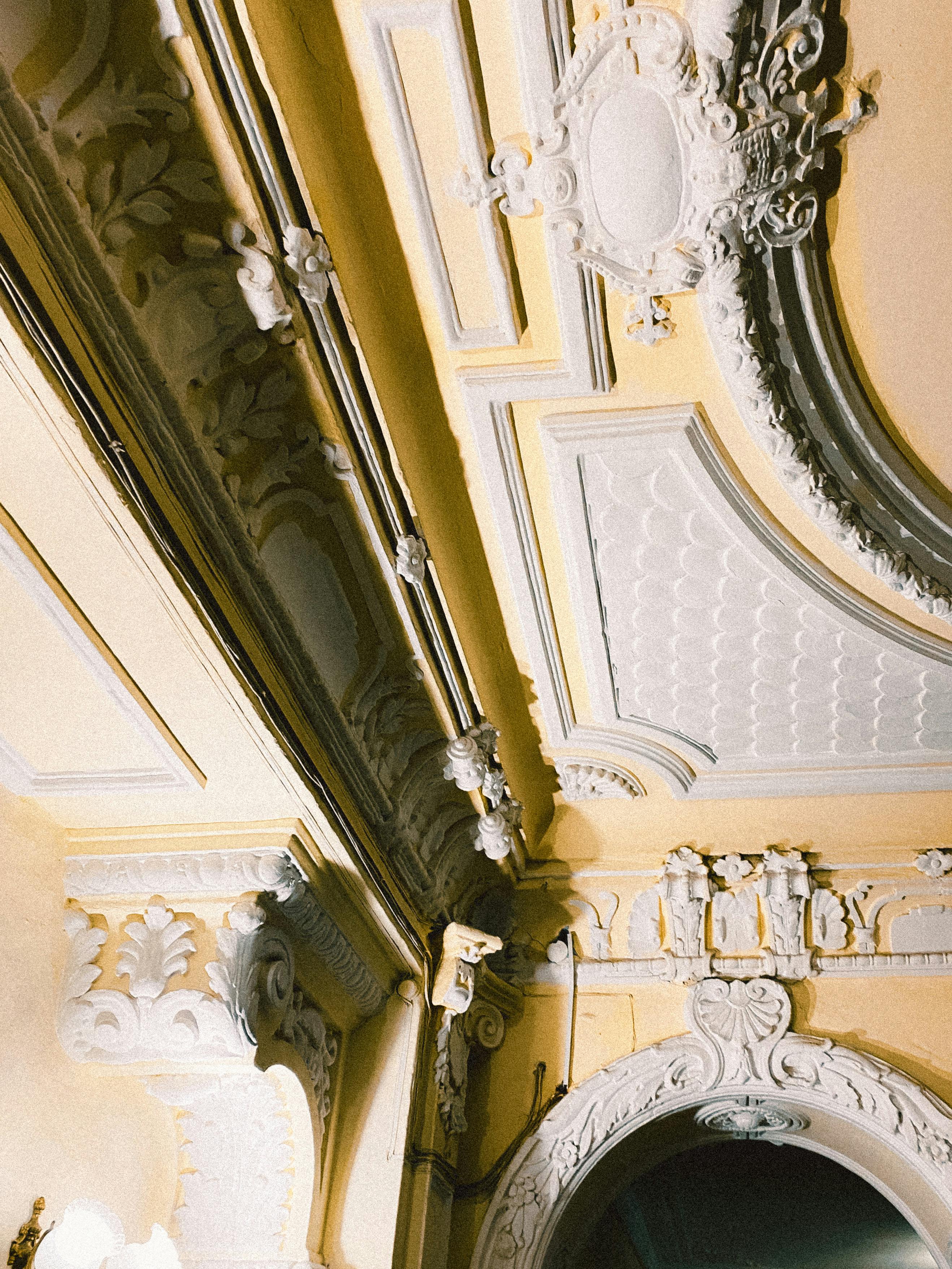 Photo of an Ornate Ceiling · Free Stock Photo