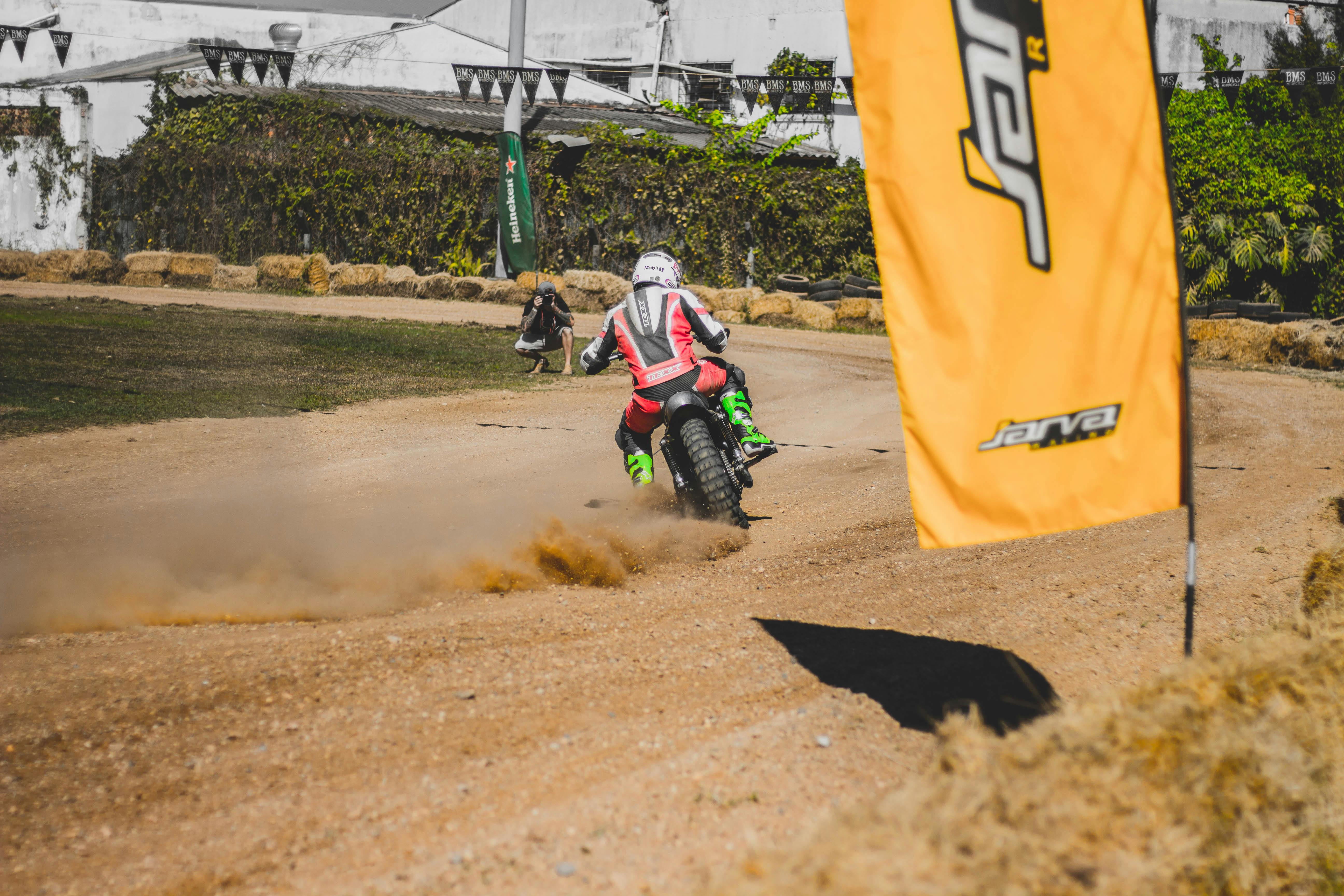 Man Riding a Motorcycle · Free Stock Photo