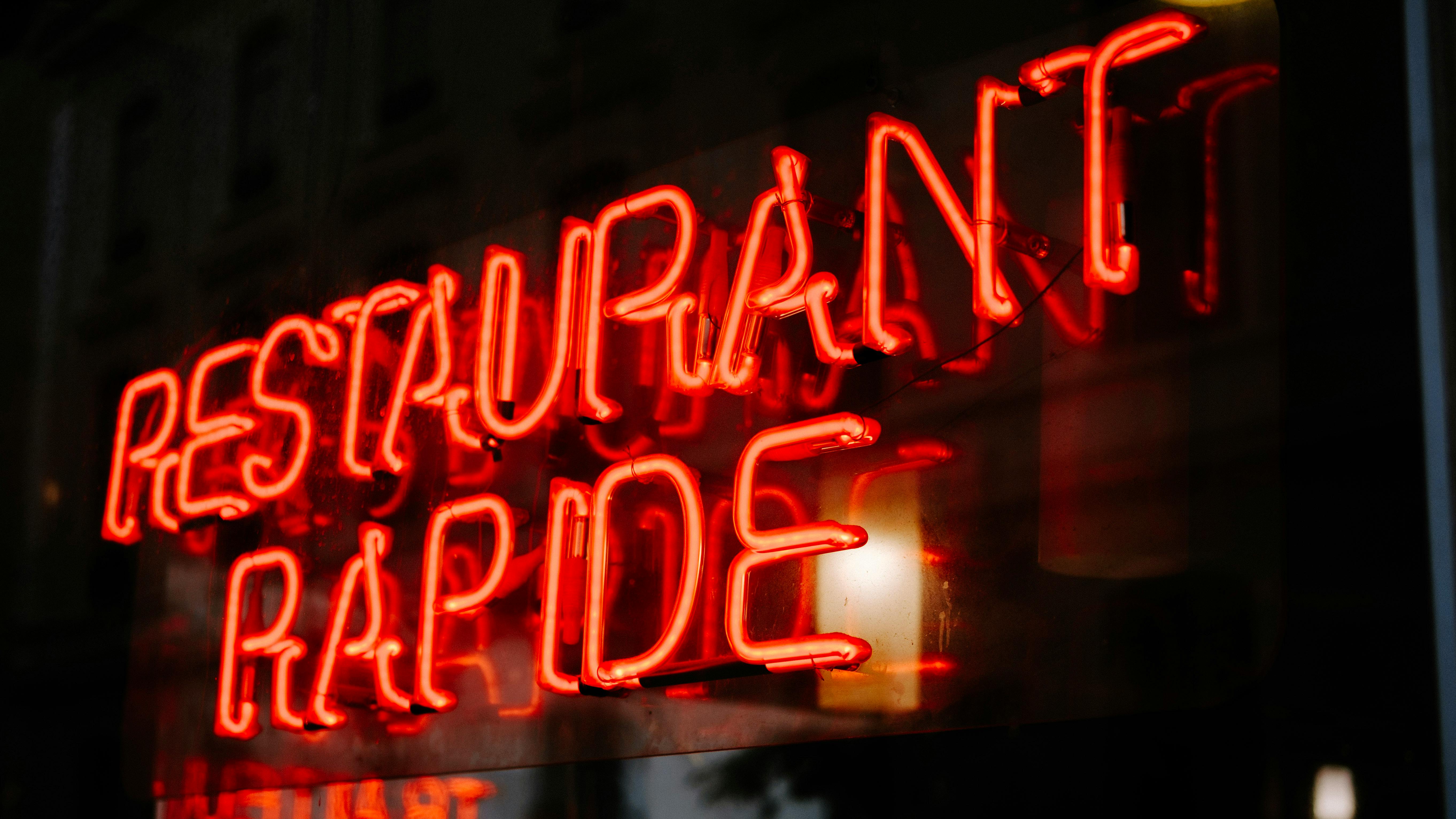 Red Neon Signage · Free Stock Photo