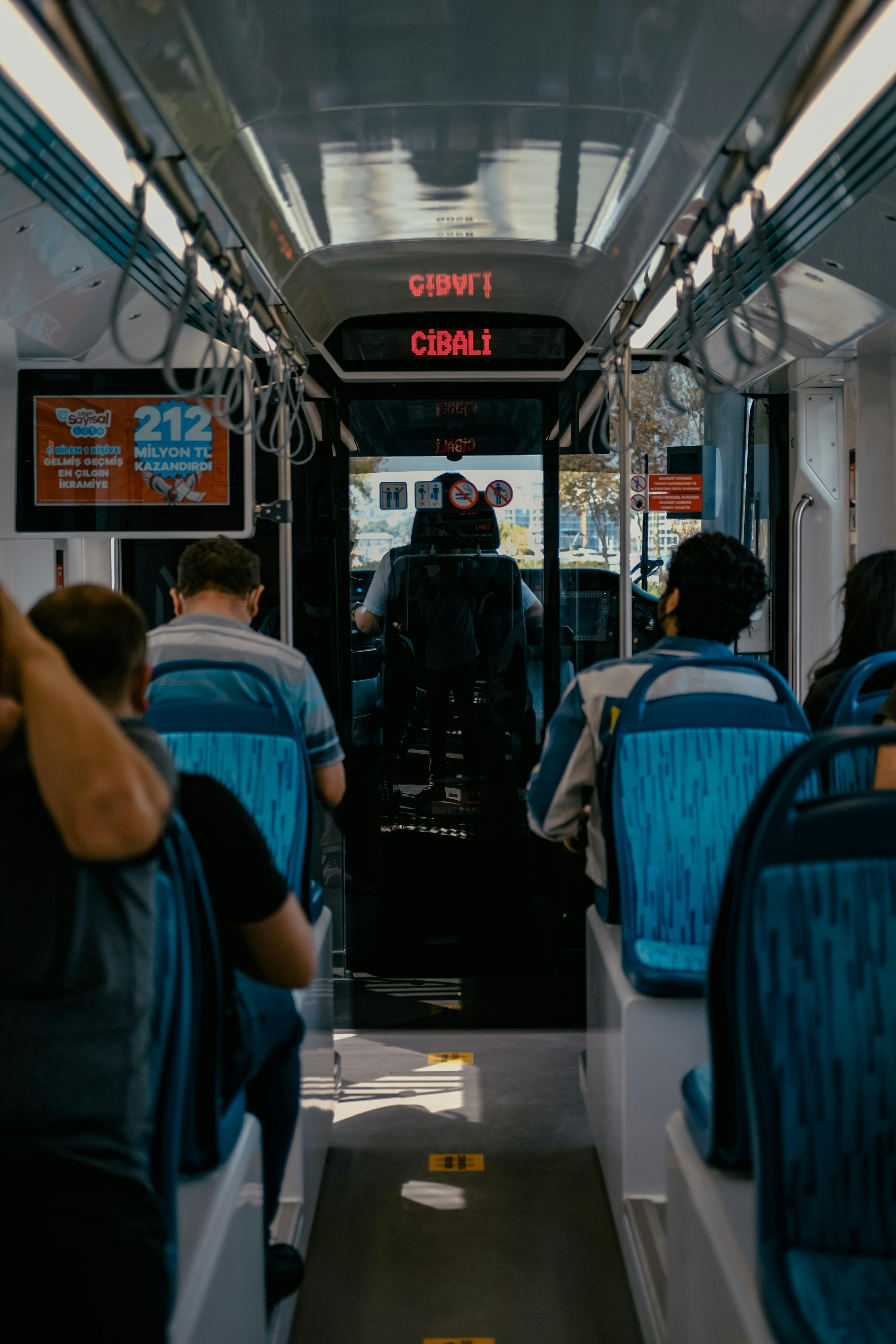People in Train · Free Stock Photo