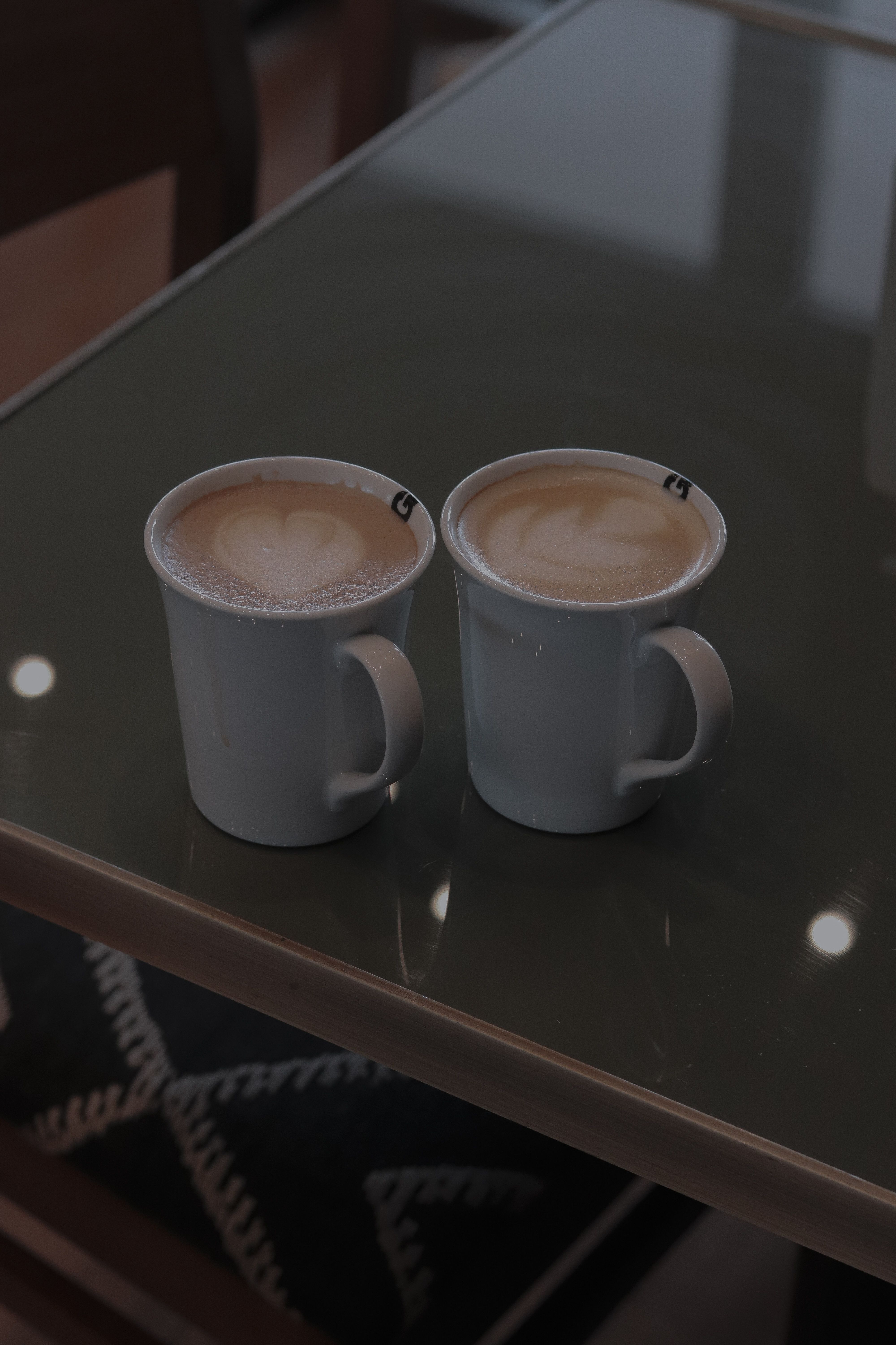 Two Coffee Drinks on the Table · Free Stock Photo