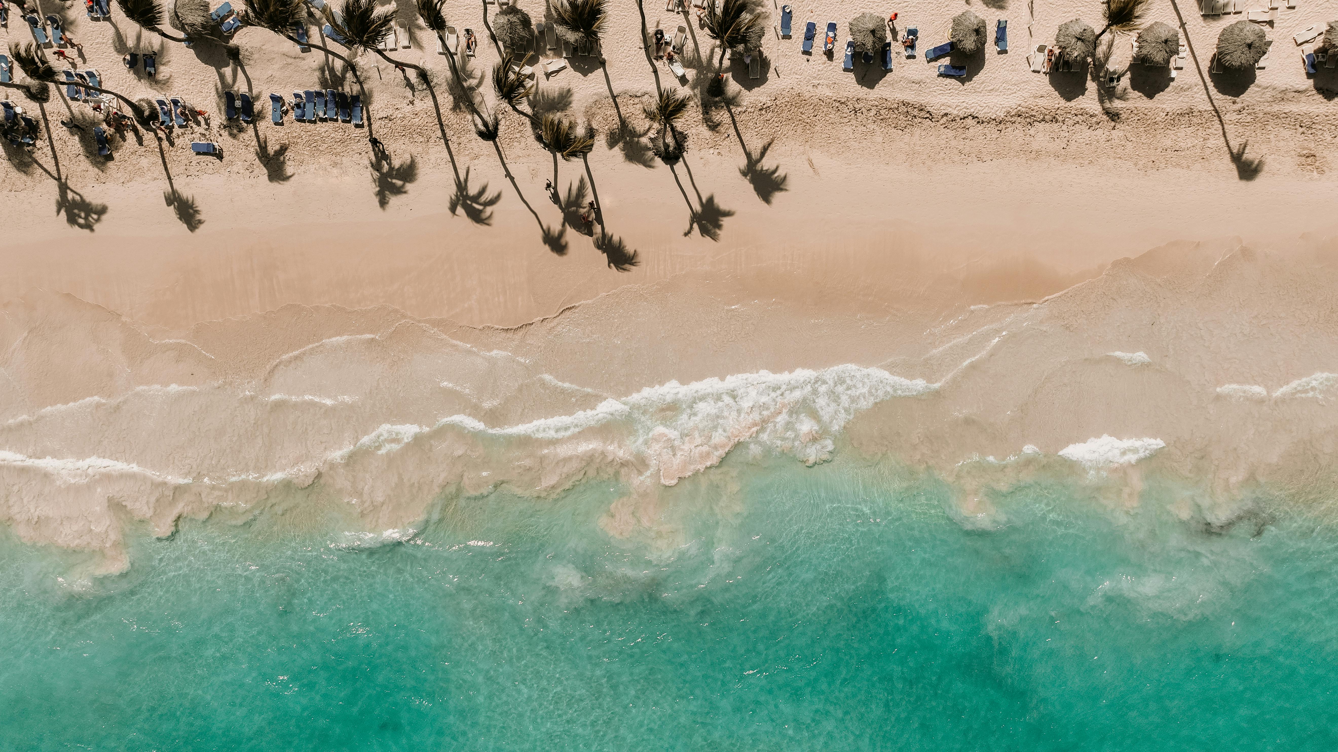 Aerial View of a Beach · Free Stock Photo