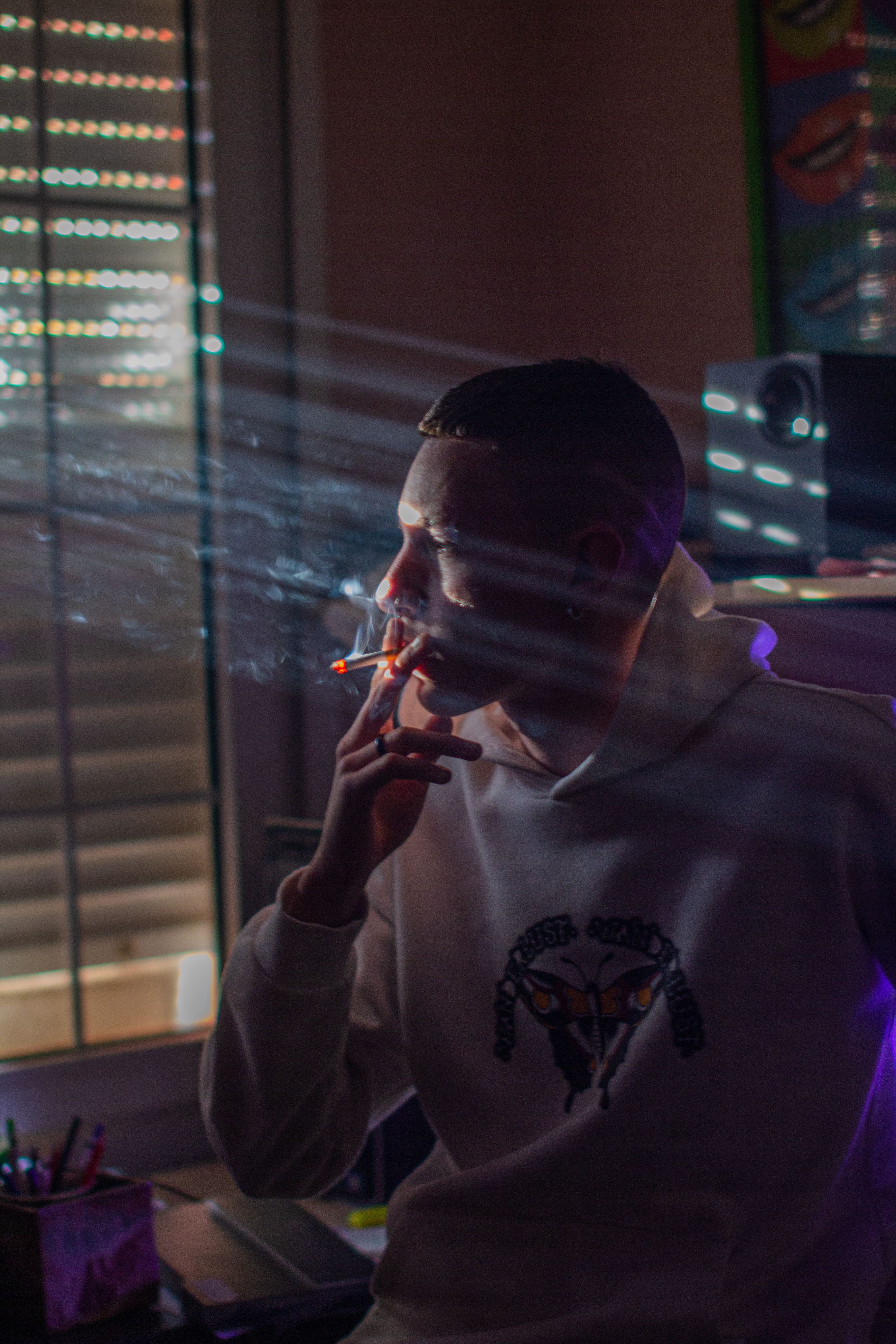 A Person Looking Outside the Window · Free Stock Photo