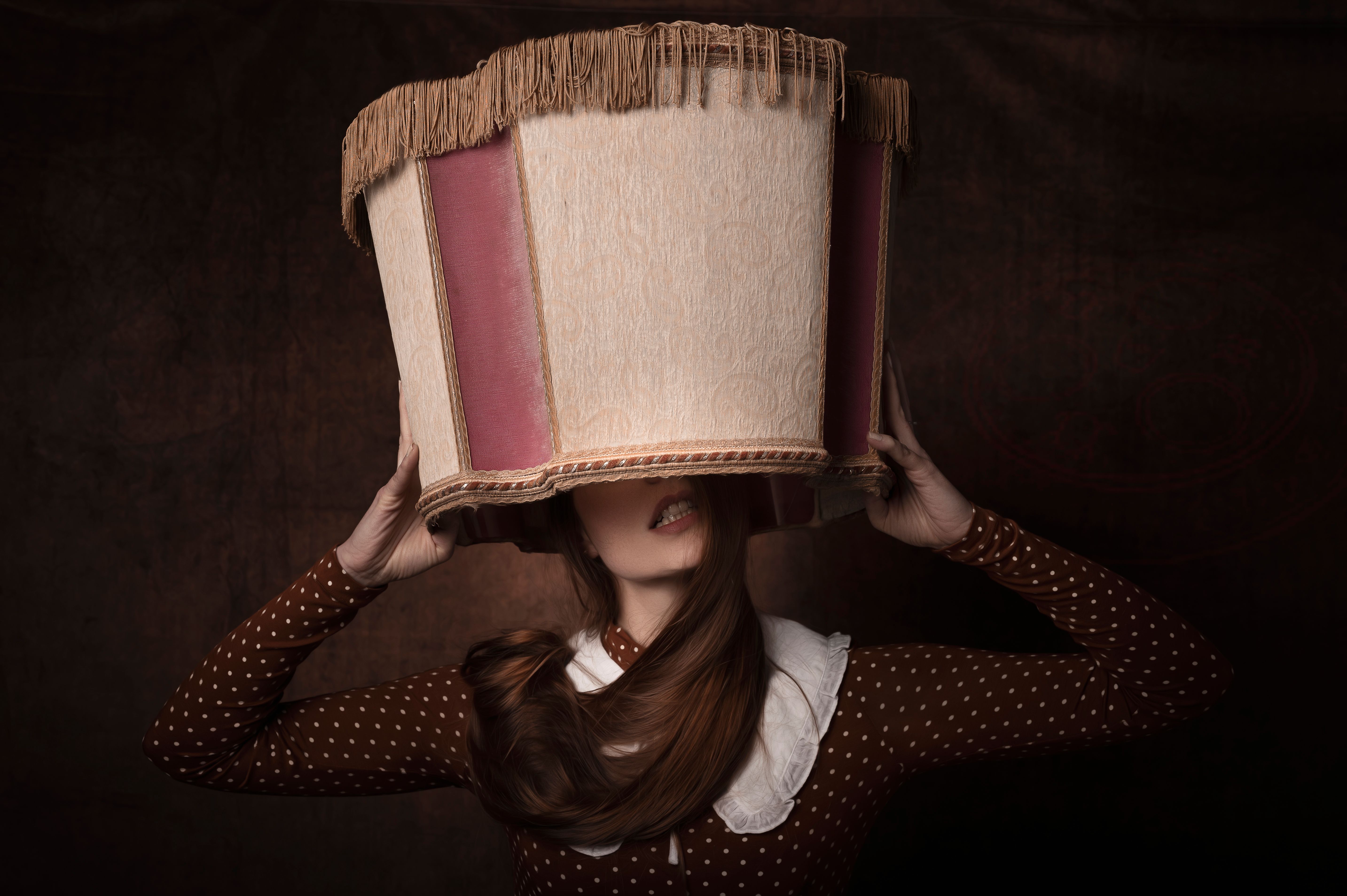 Woman Behind the Plastic · Free Stock Photo