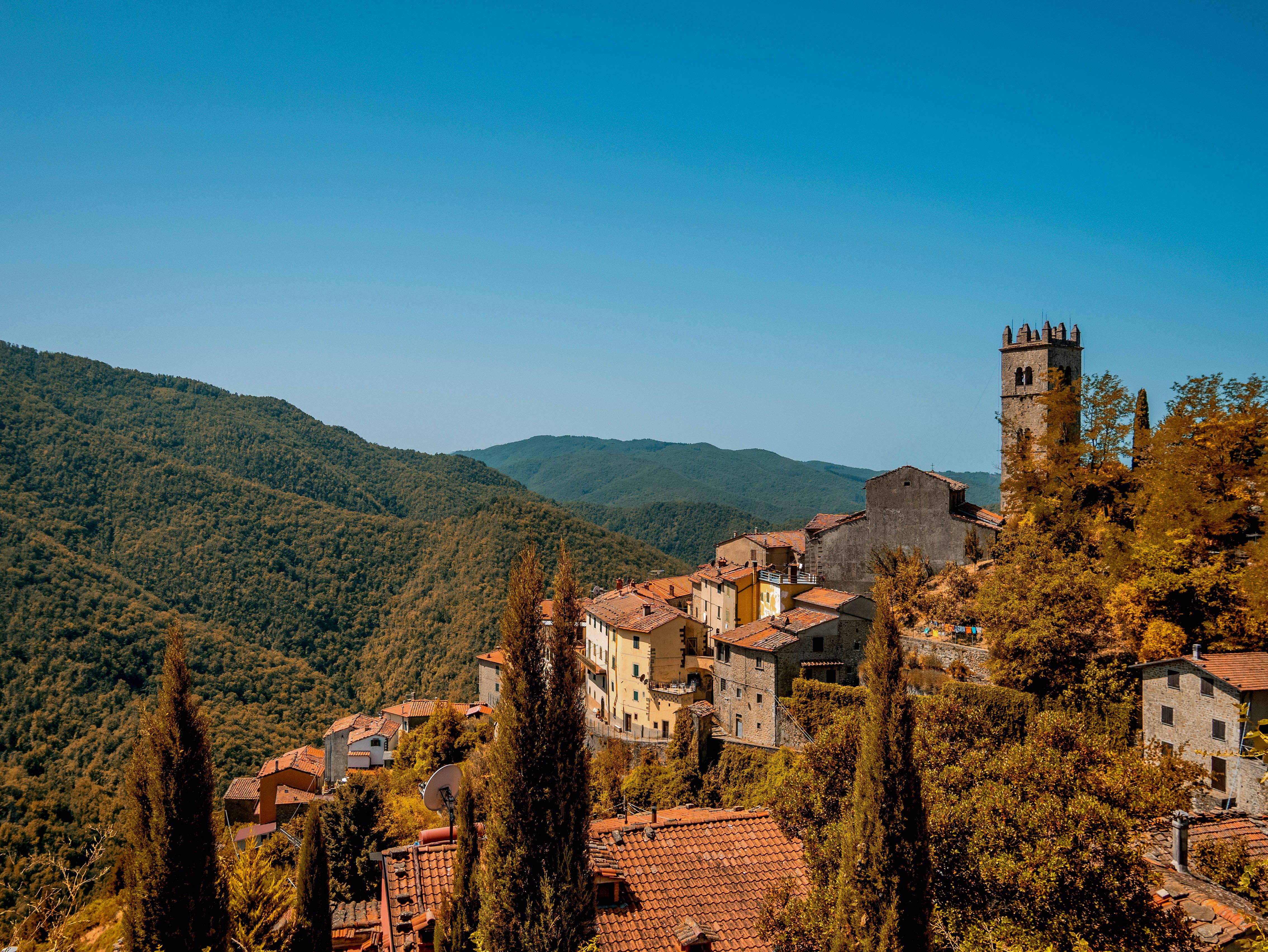 Free stock photo of drone, italy, landscape
