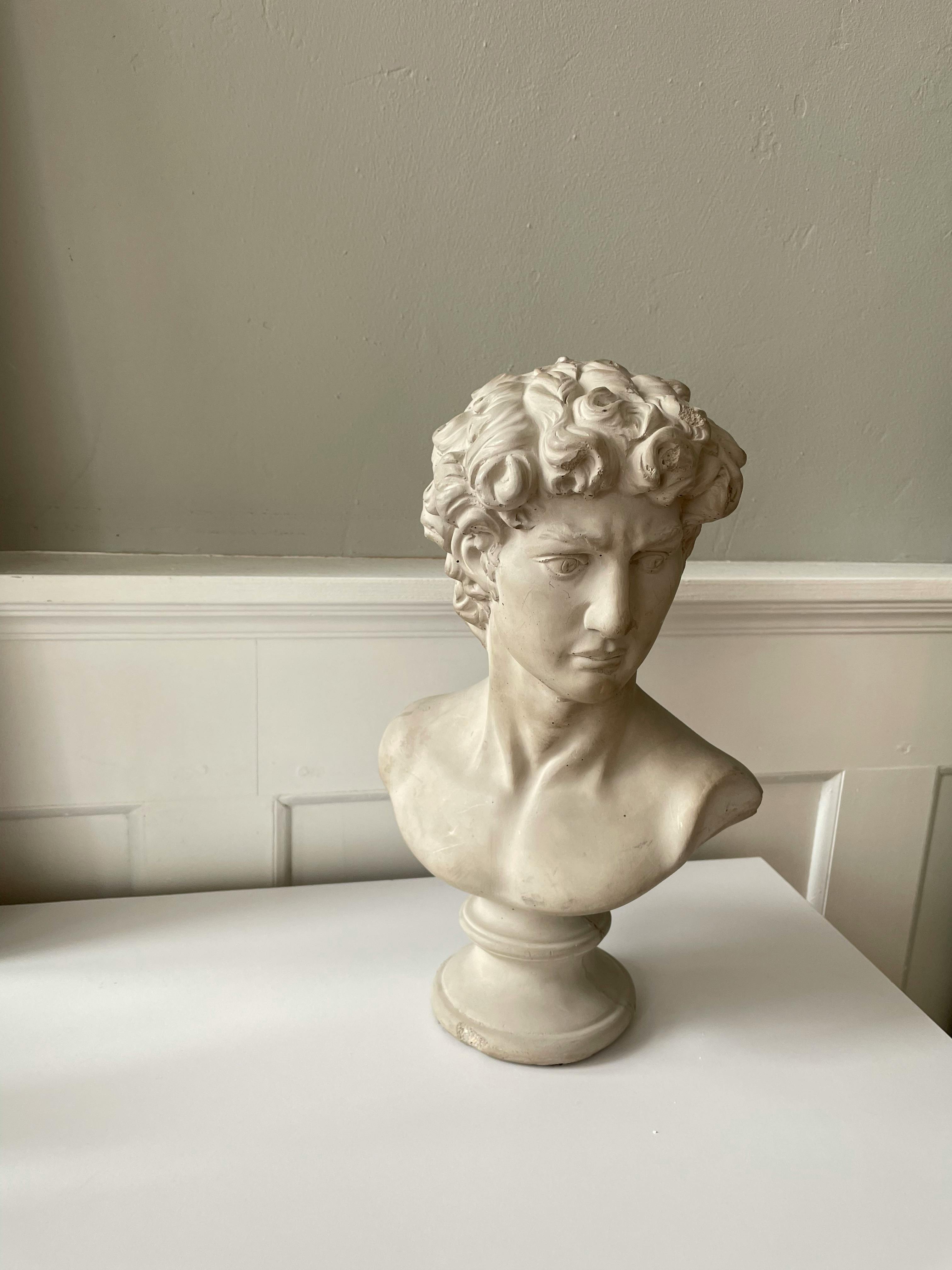 White Ceramic Head Bust on White Table · Free Stock Photo