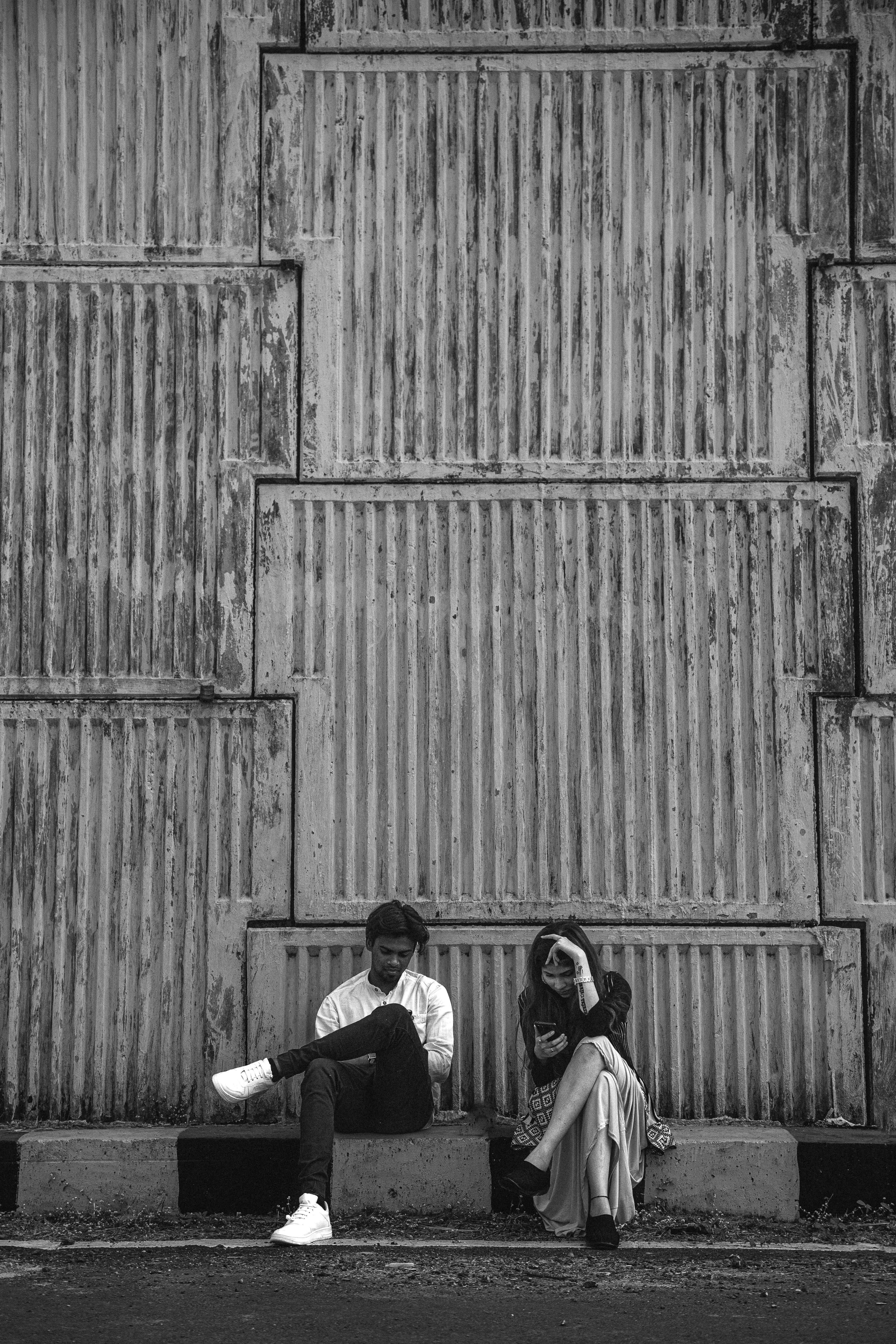 Grayscale Photo of Woman's Legs · Free Stock Photo