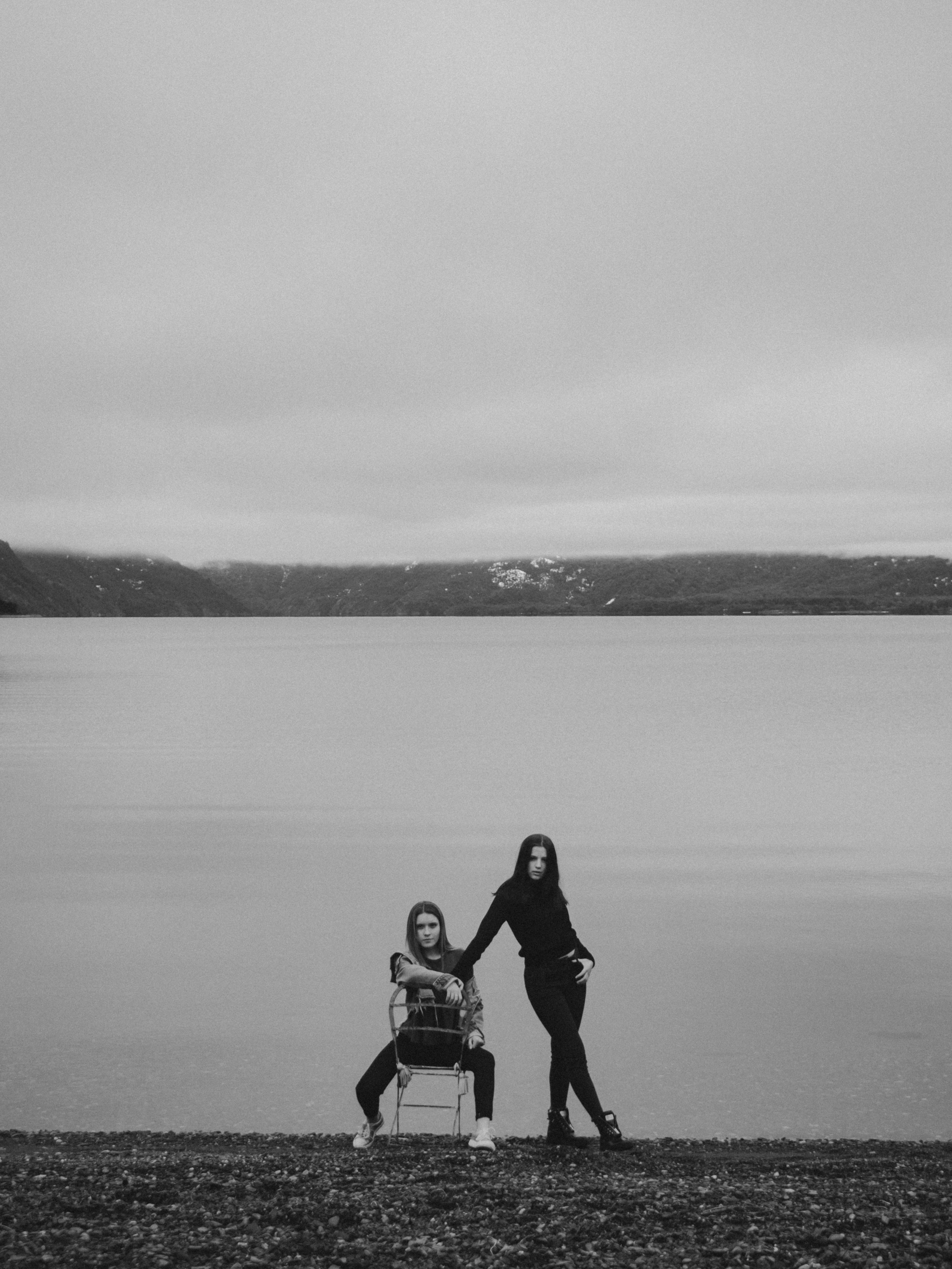 Women Modeling by a Lake · Free Stock Photo