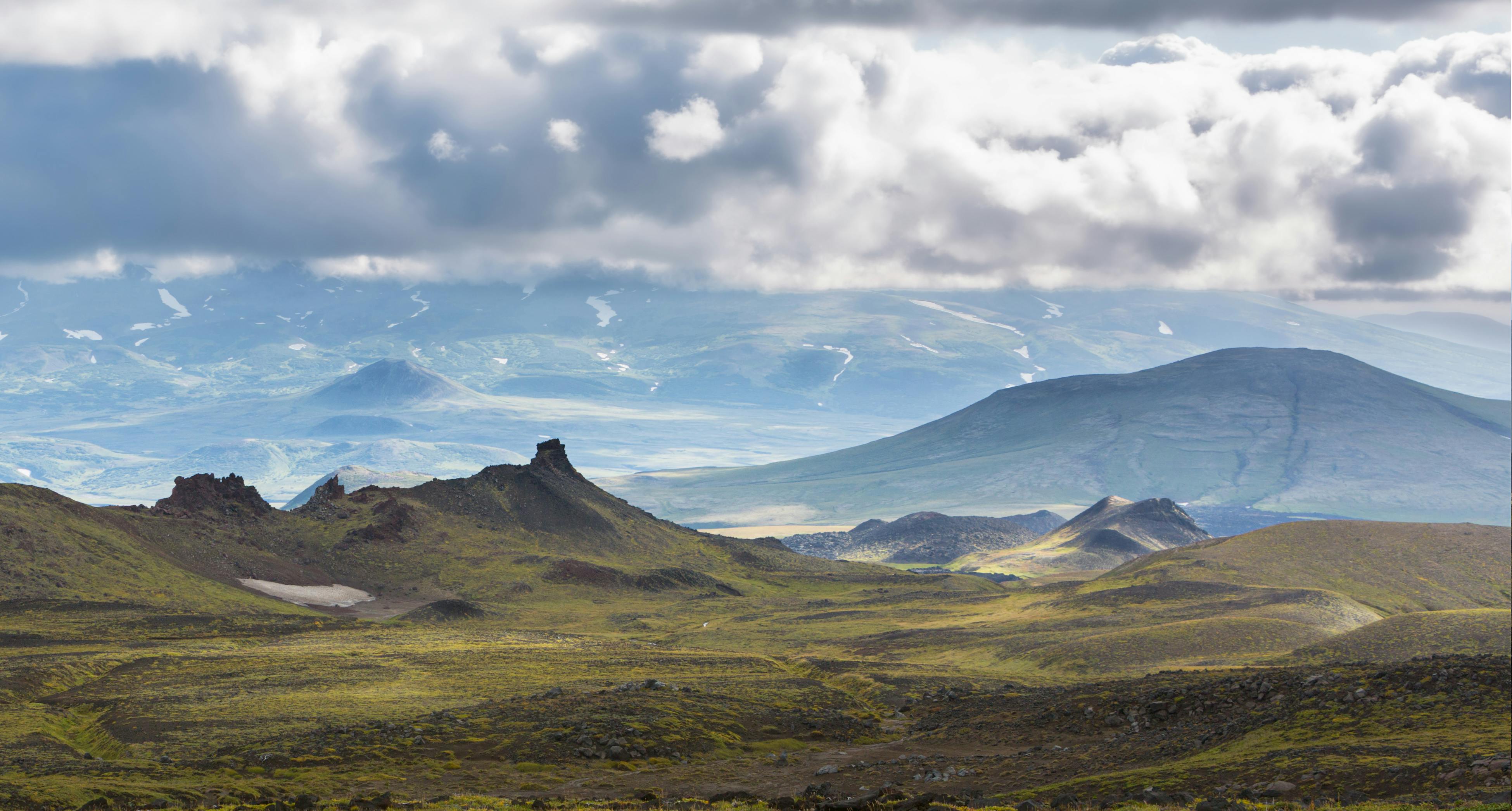 Clouds above Mountains in Wild Landscape · Free Stock Photo