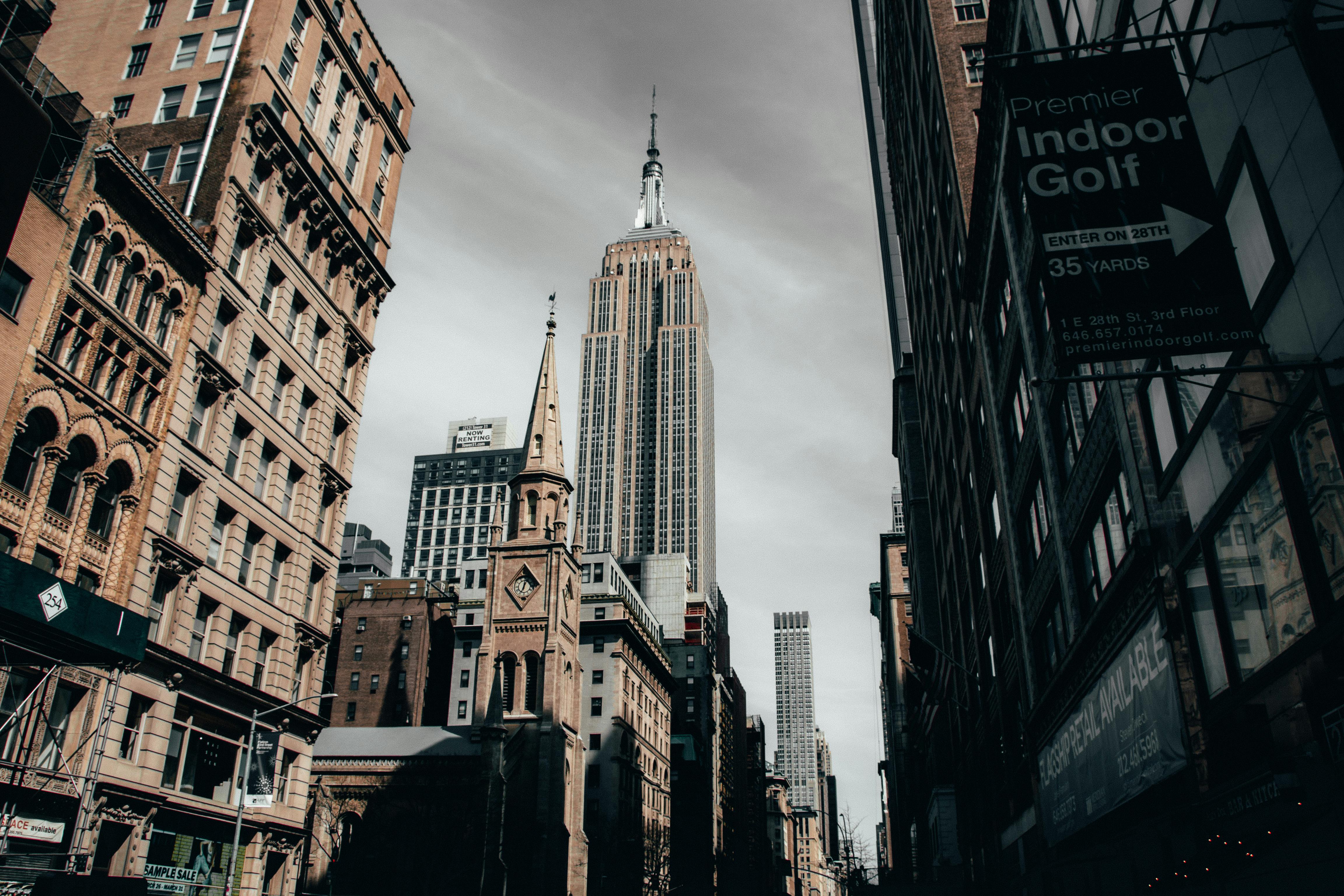 Aerial Photography of High Rise Buildings and Ferris Wheel in Miami ...