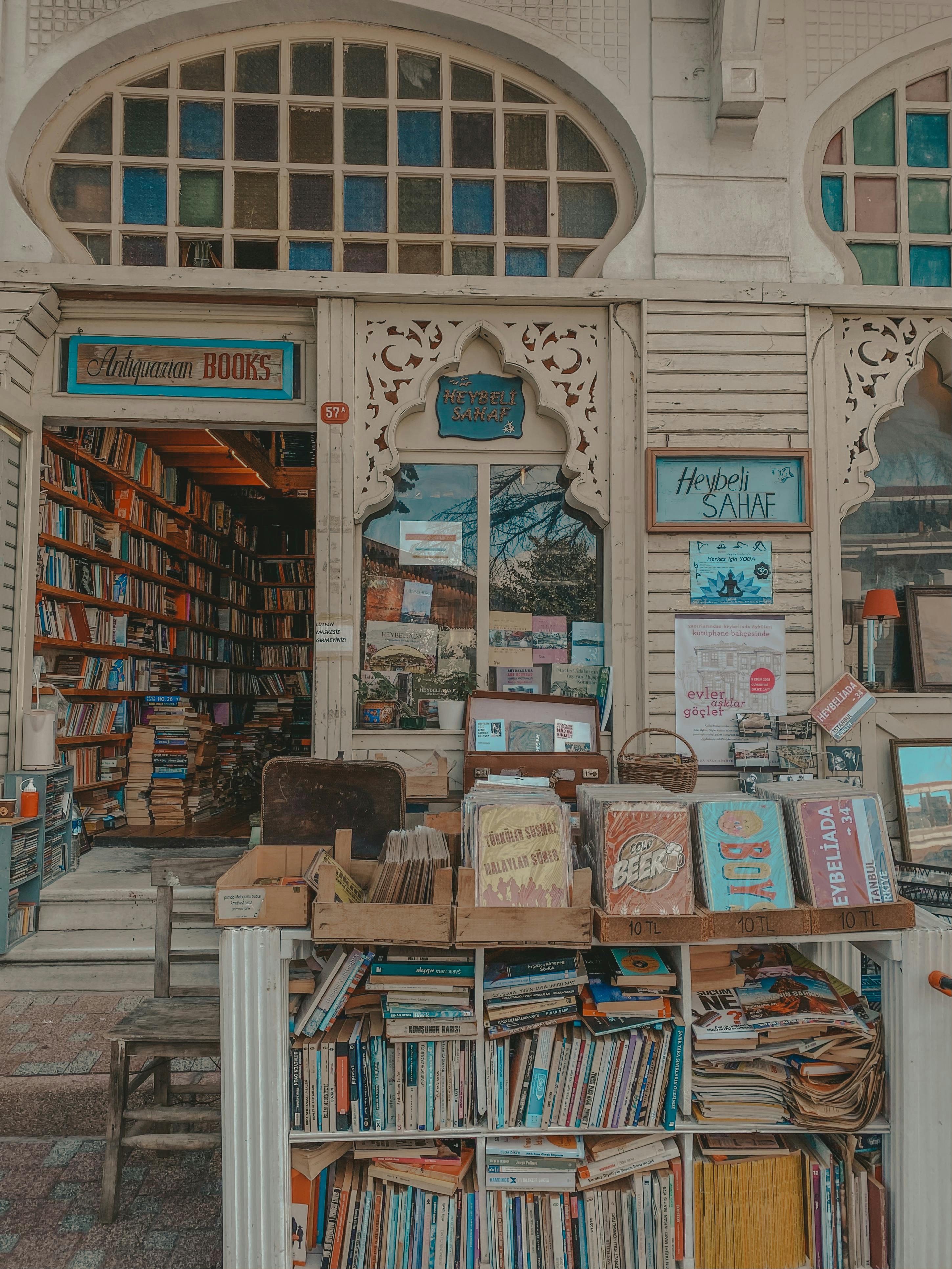 Storefront of a Bookstore · Free Stock Photo