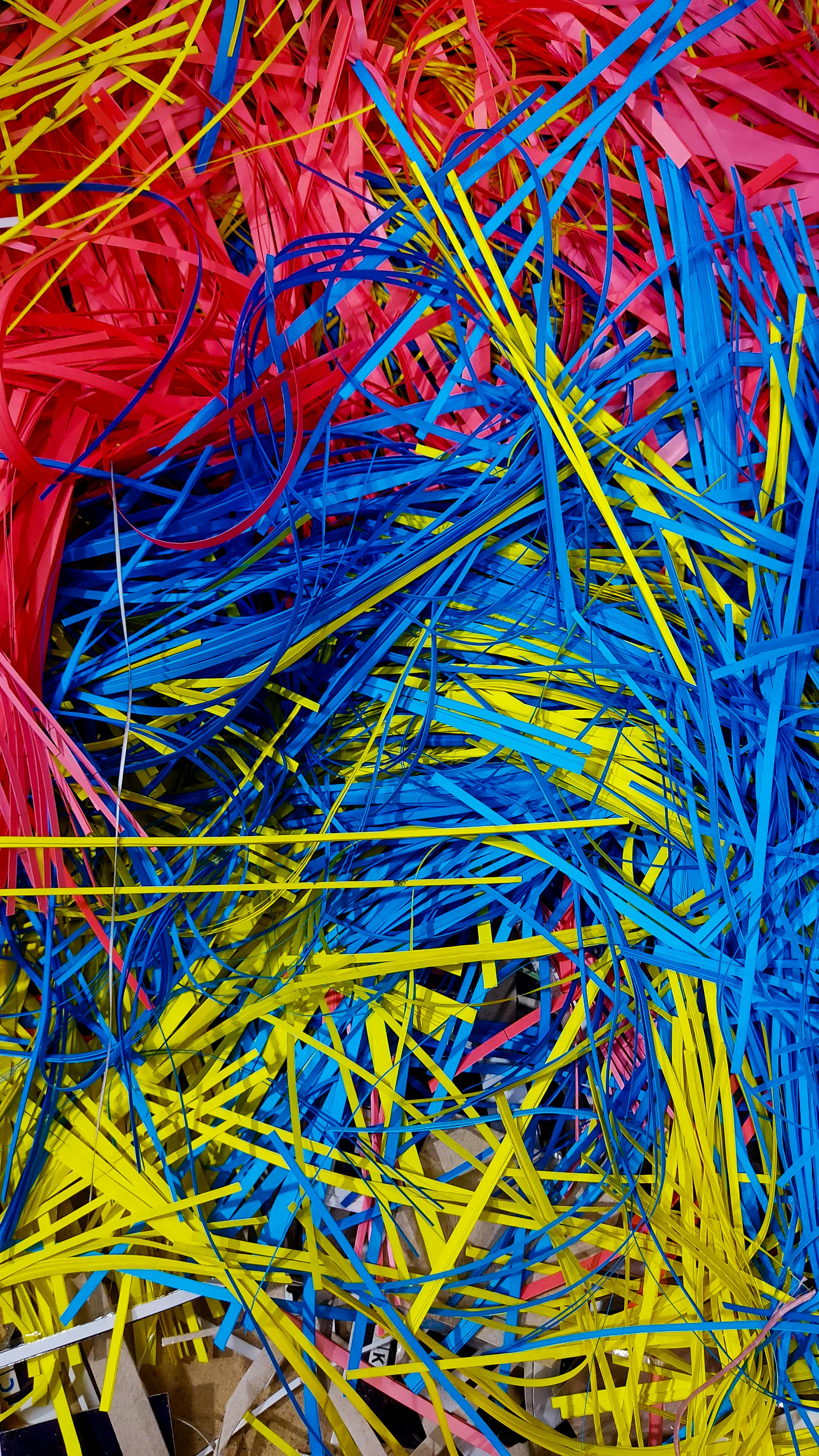 Strips of Colored Paper · Free Stock Photo