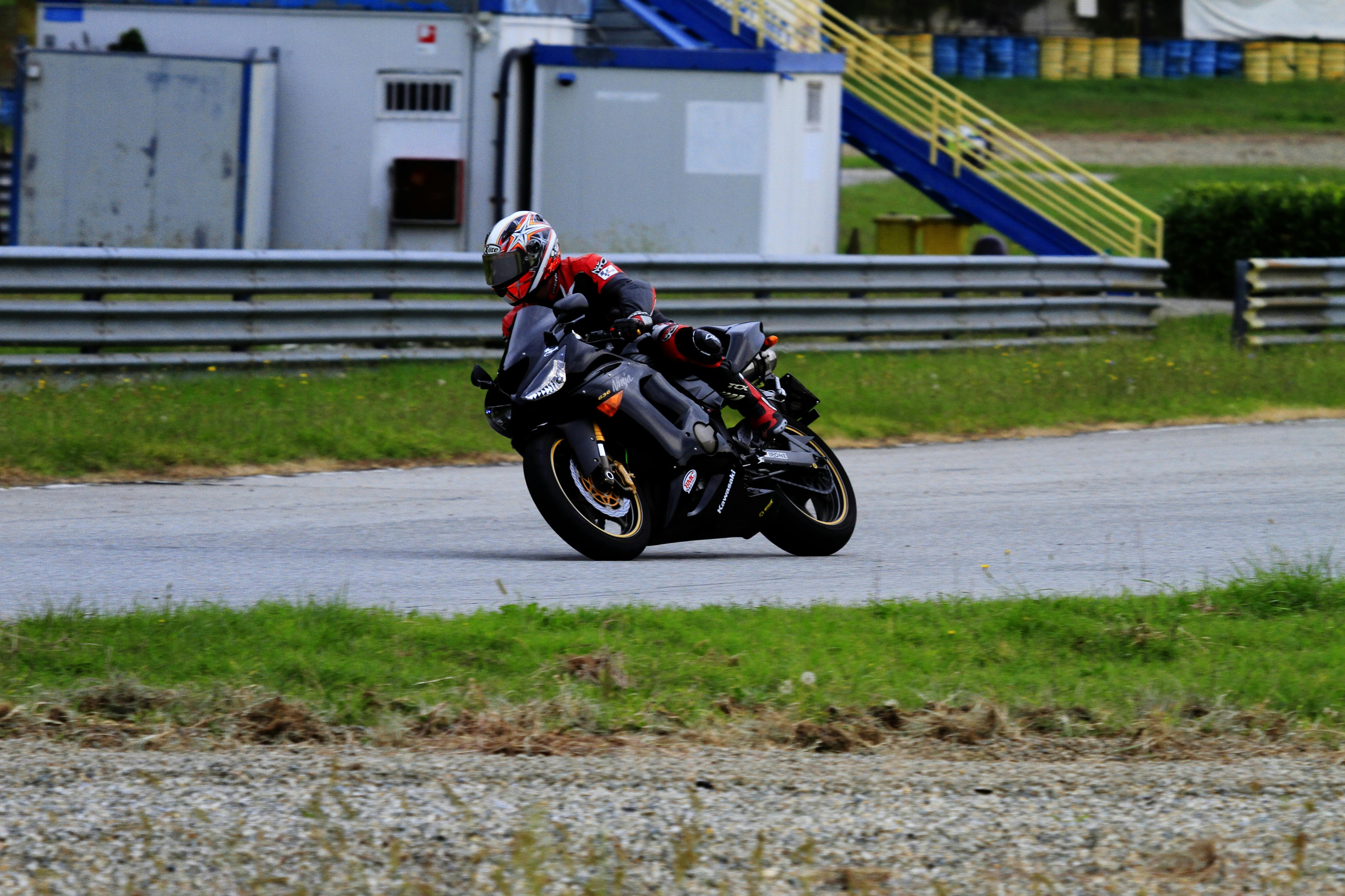 A Person Riding a Motorcycle · Free Stock Photo