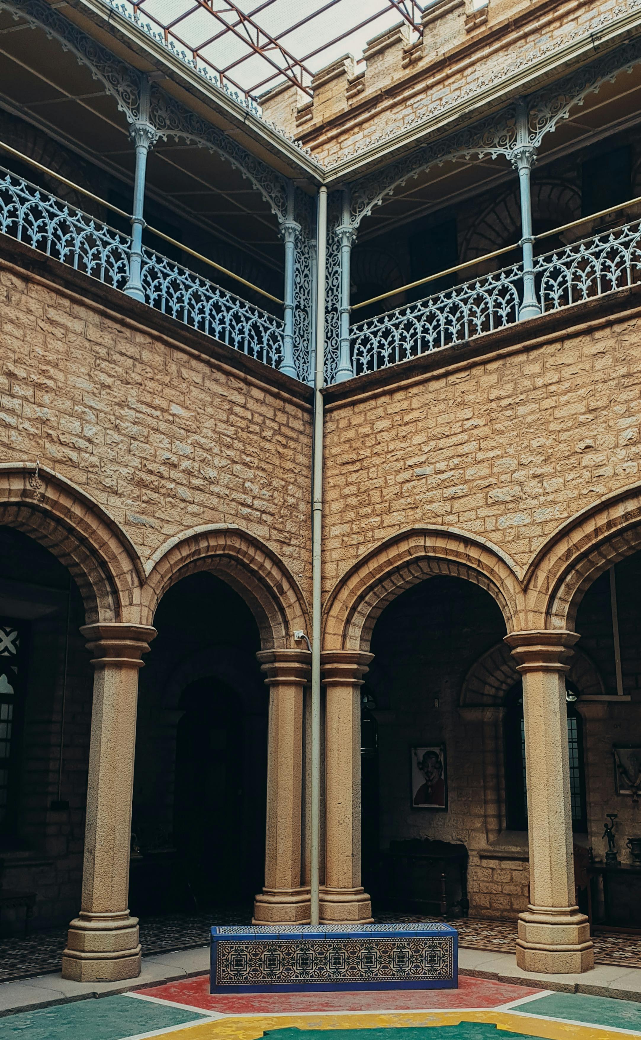 Pavement Under Arches in Historic Building · Free Stock Photo