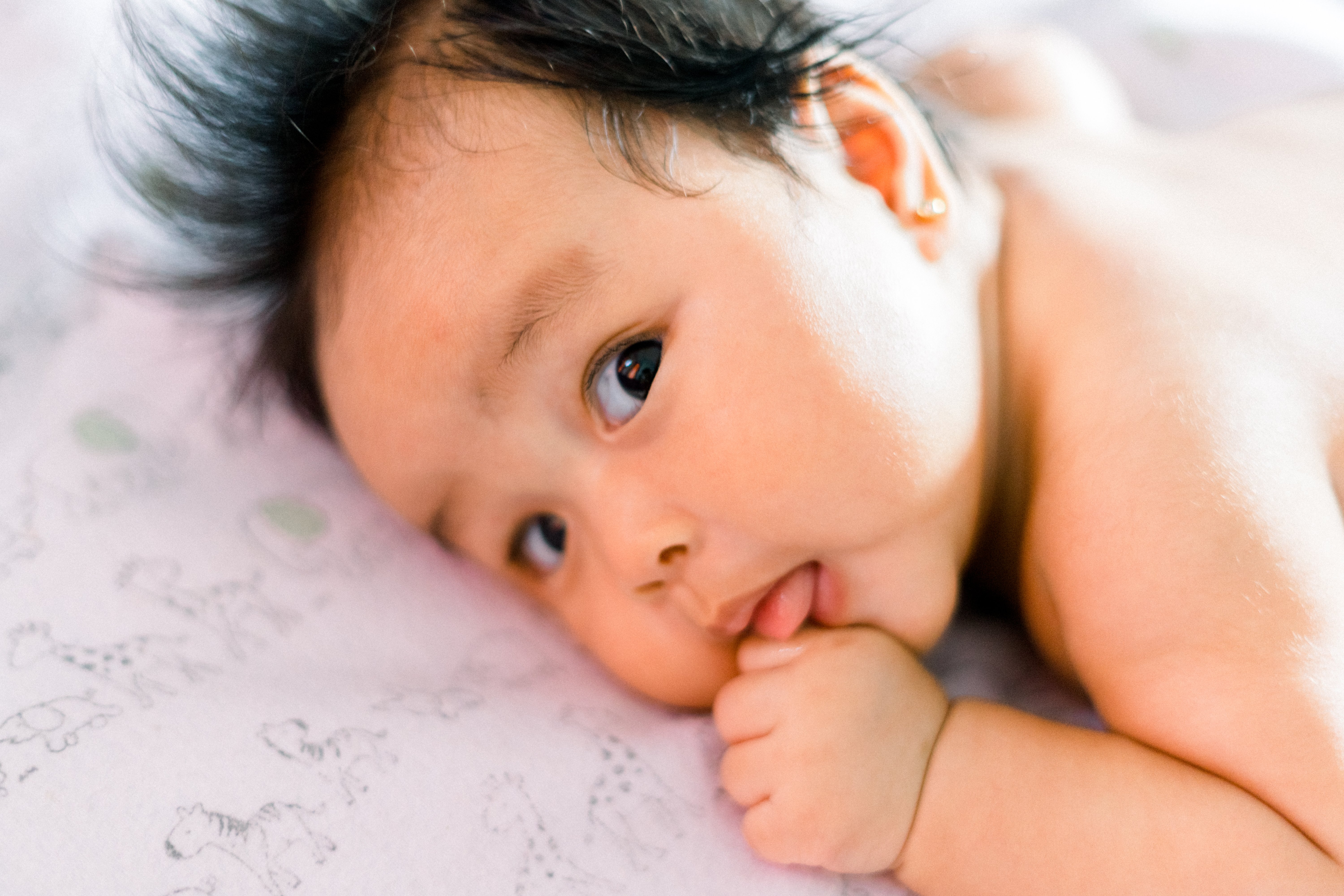 Close-up of a Cute Baby · Free Stock Photo