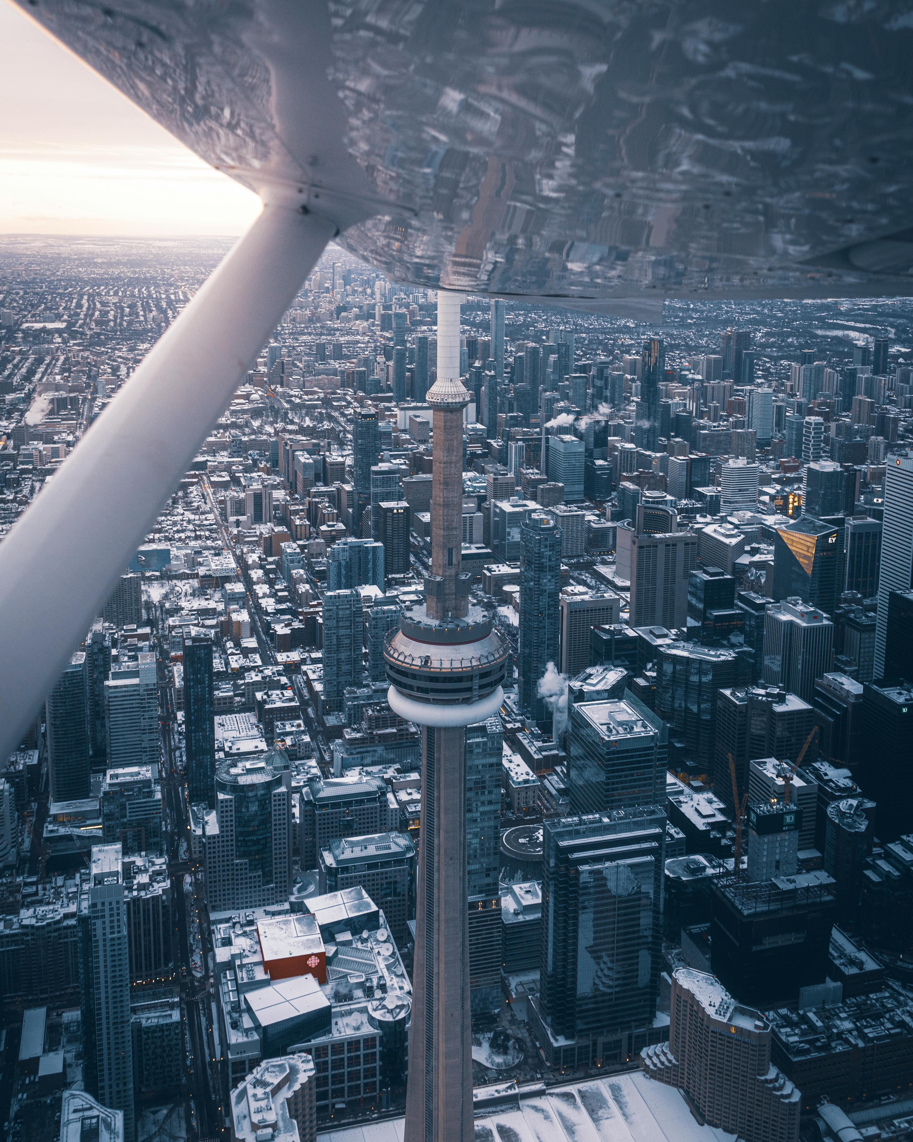 Aerial View of Tower in City · Free Stock Photo