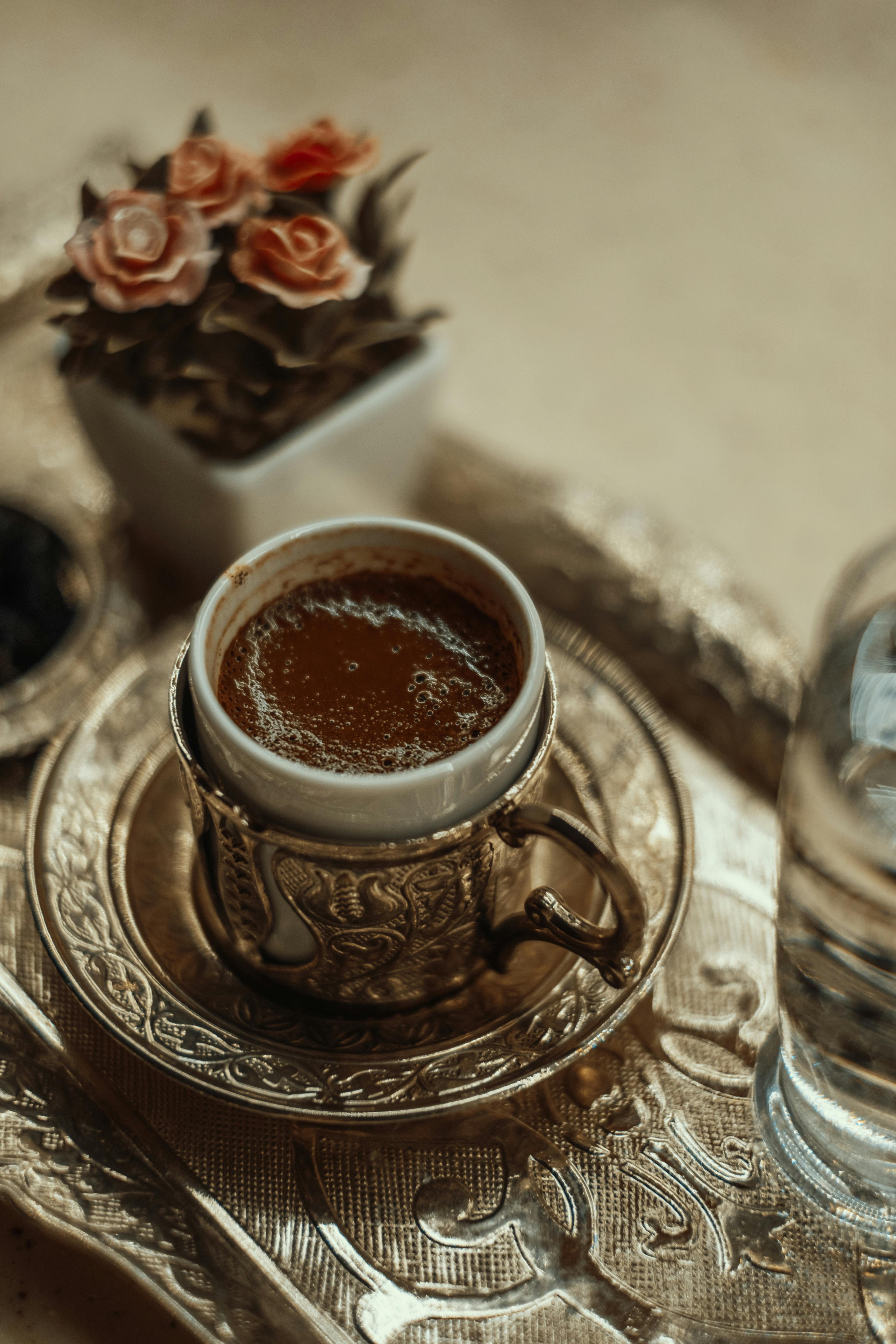Turkish coffee in Close Up Photography · Free Stock Photo
