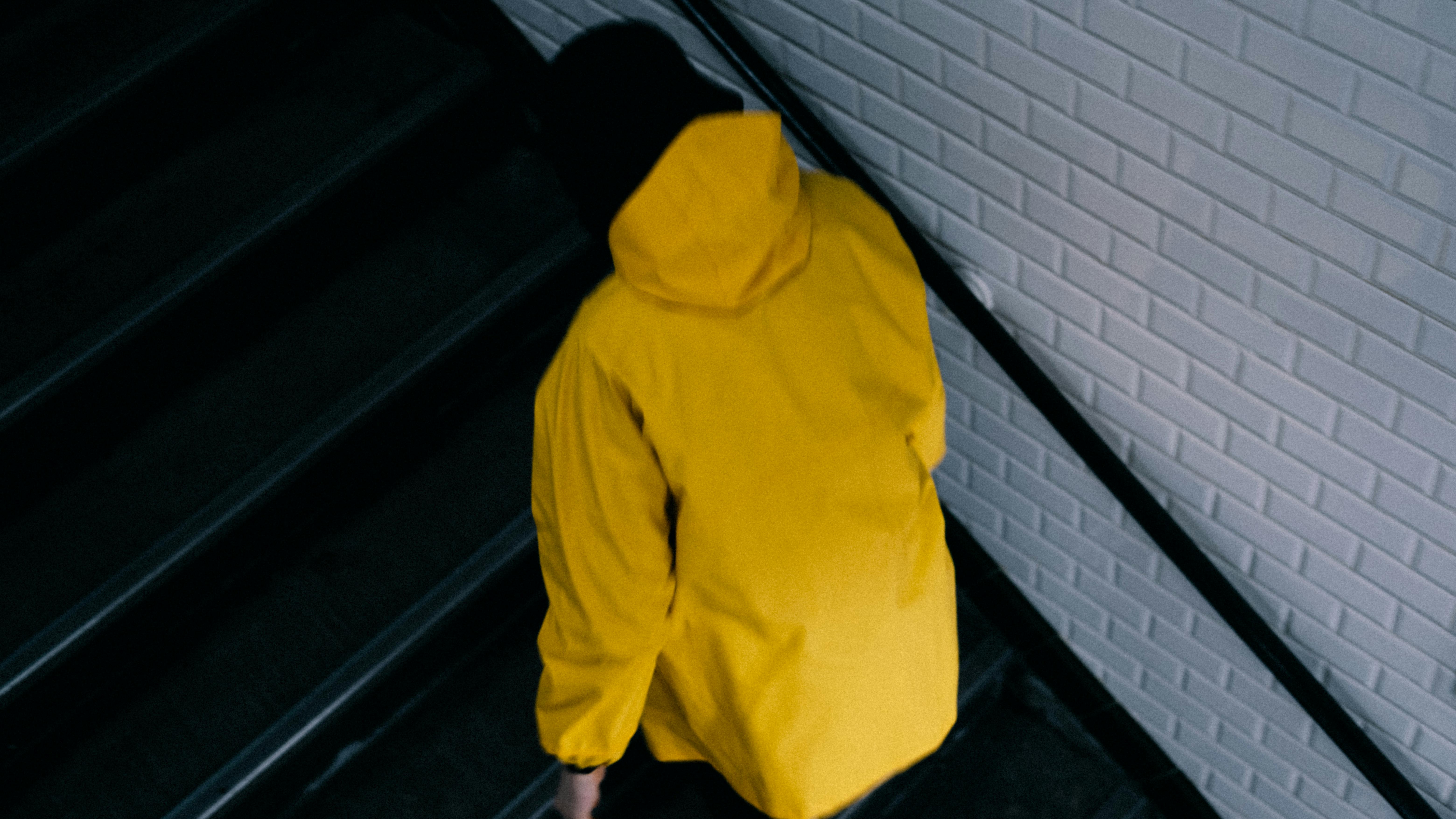 Person Wearing a Yellow Jacket · Free Stock Photo