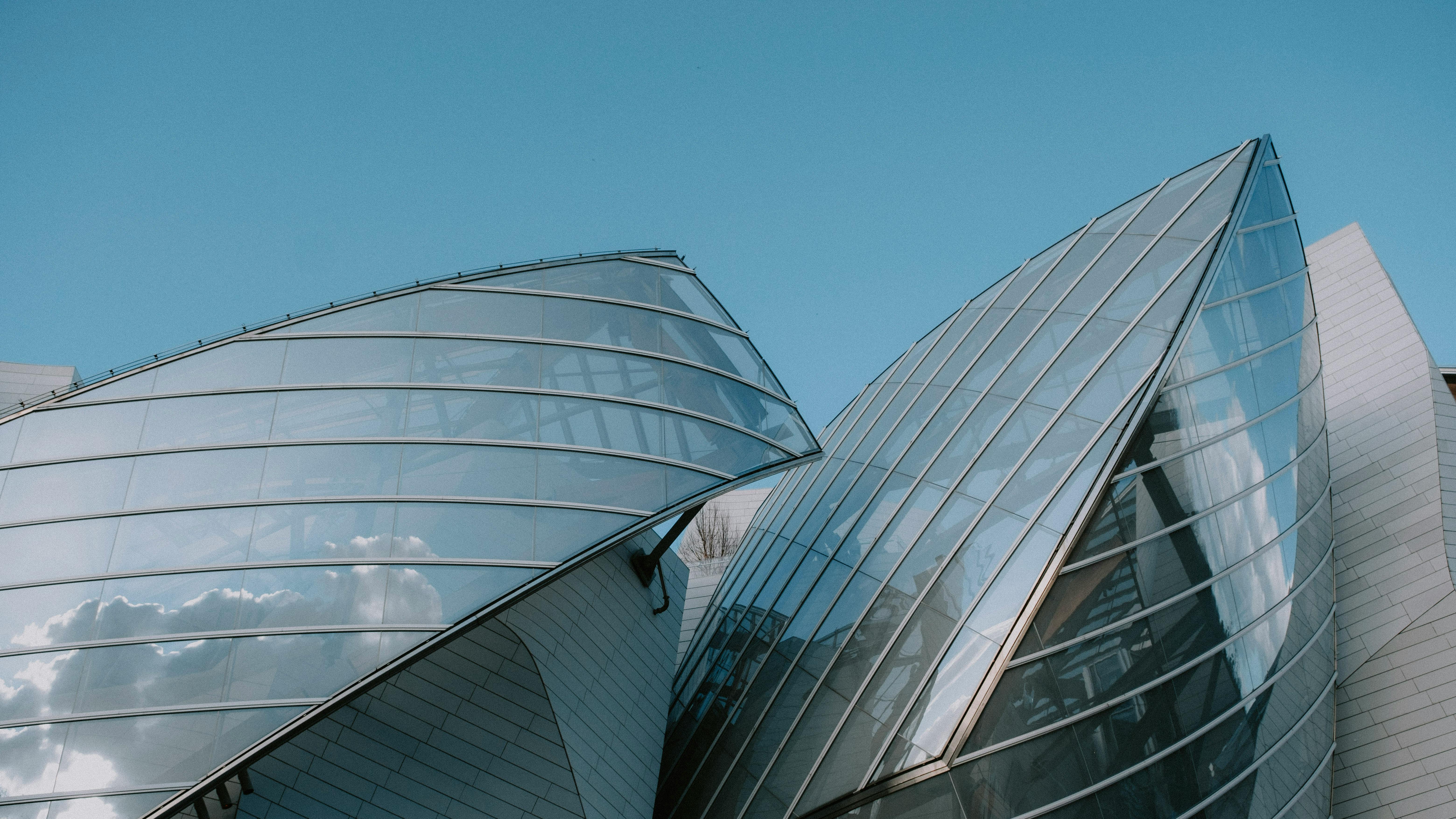 Glass Wall High Rise Building · Free Stock Photo