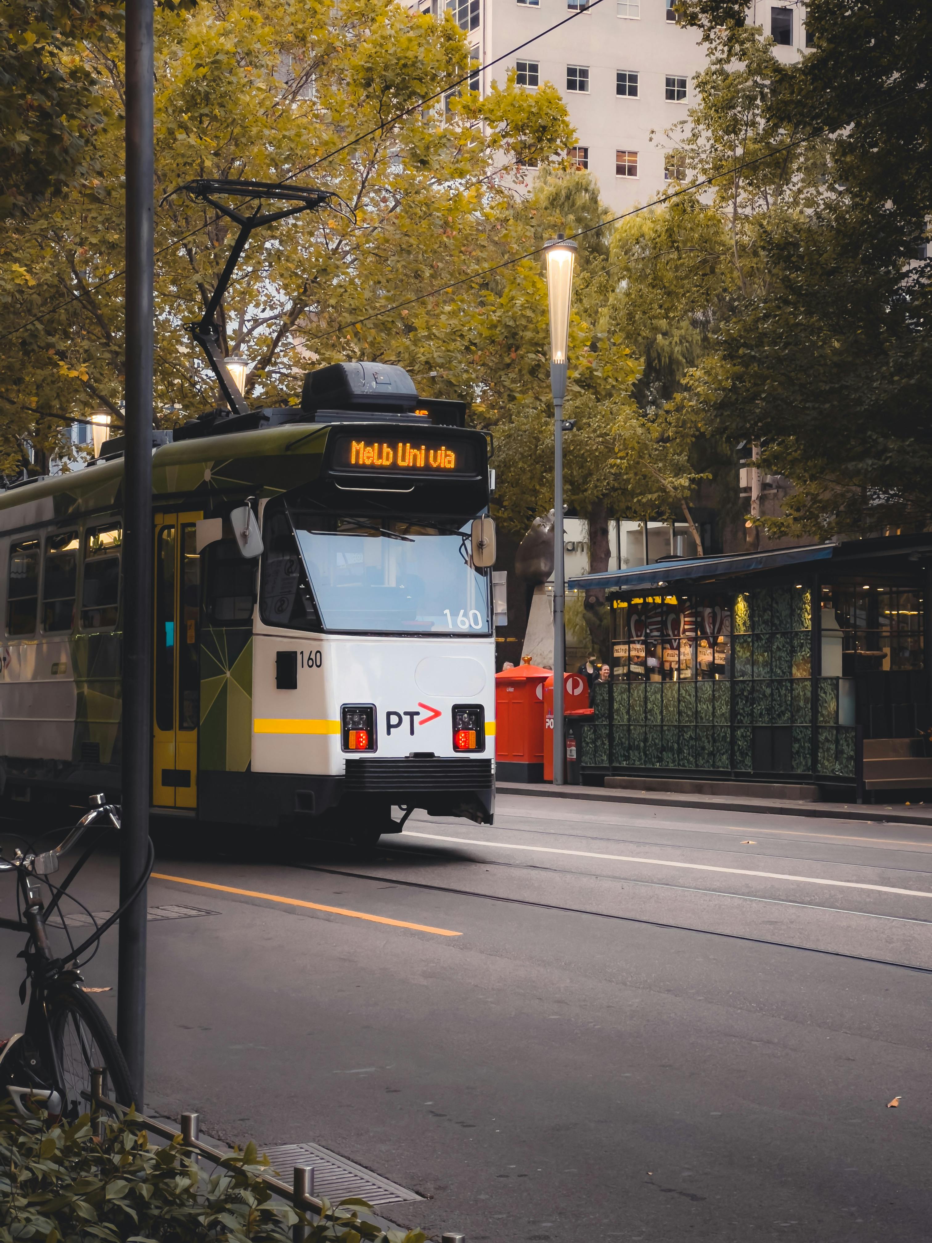 Cable Car on City Street · Free Stock Photo