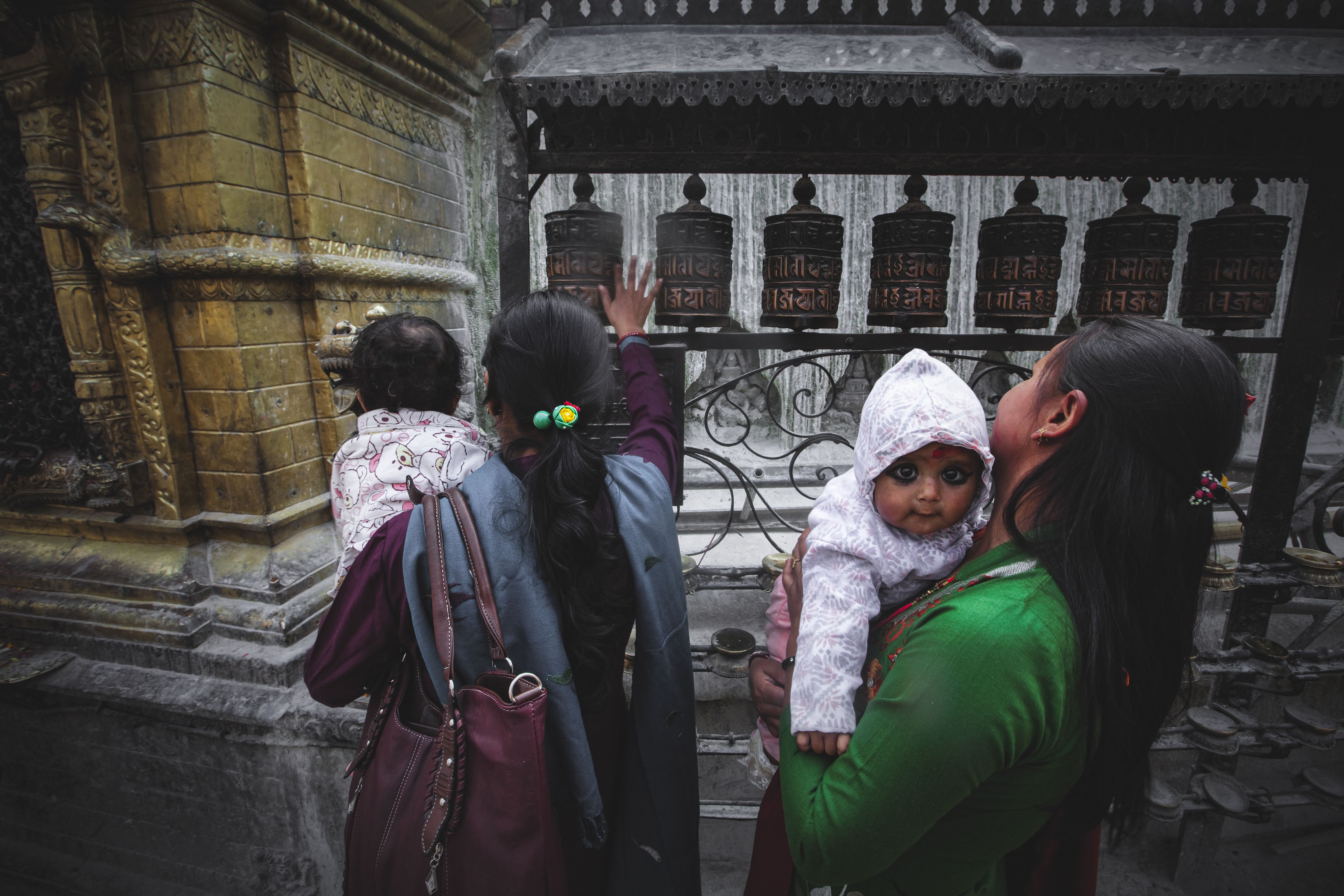 Group of Children Praying Together · Free Stock Photo
