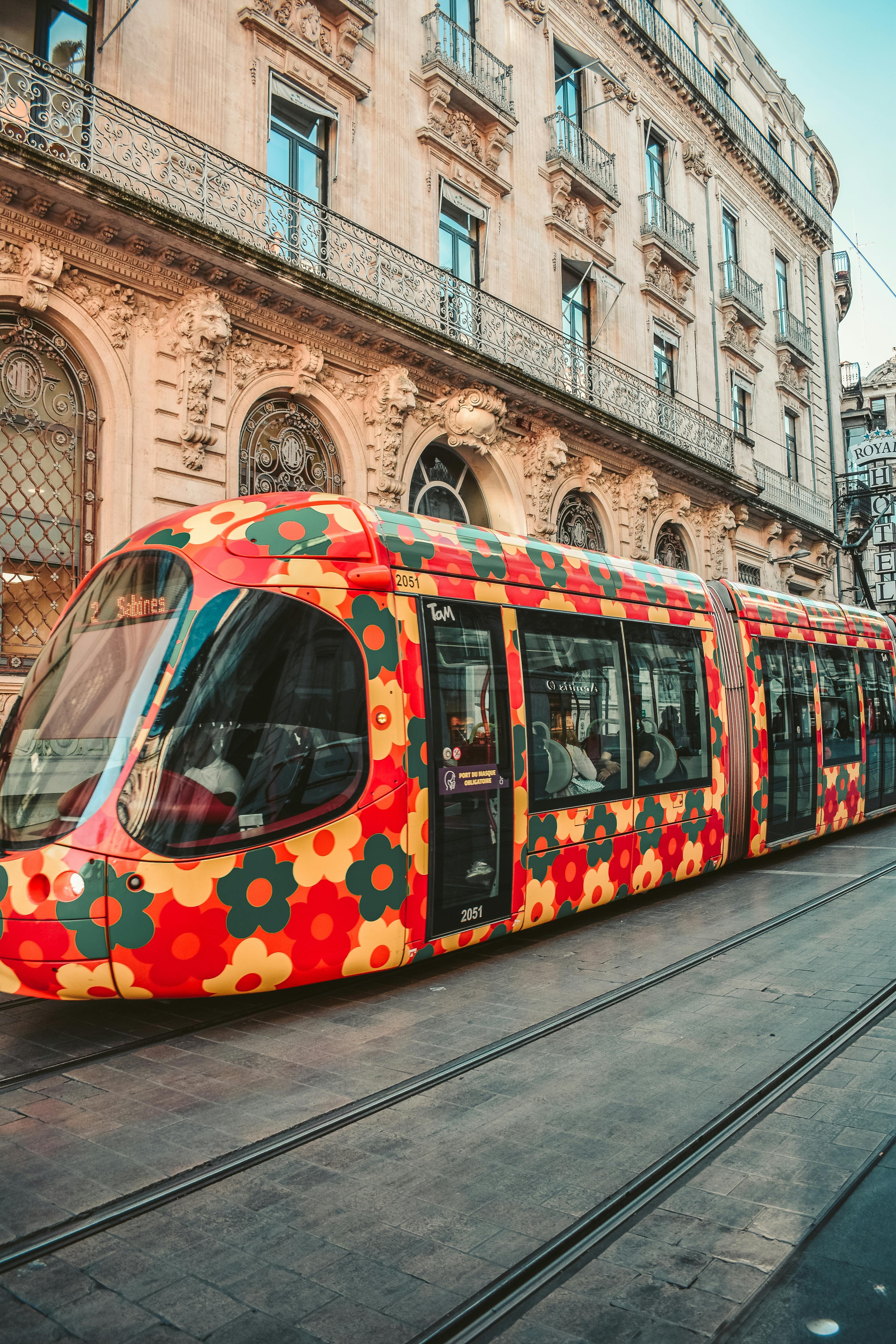 Tramway Near city Buildings · Free Stock Photo