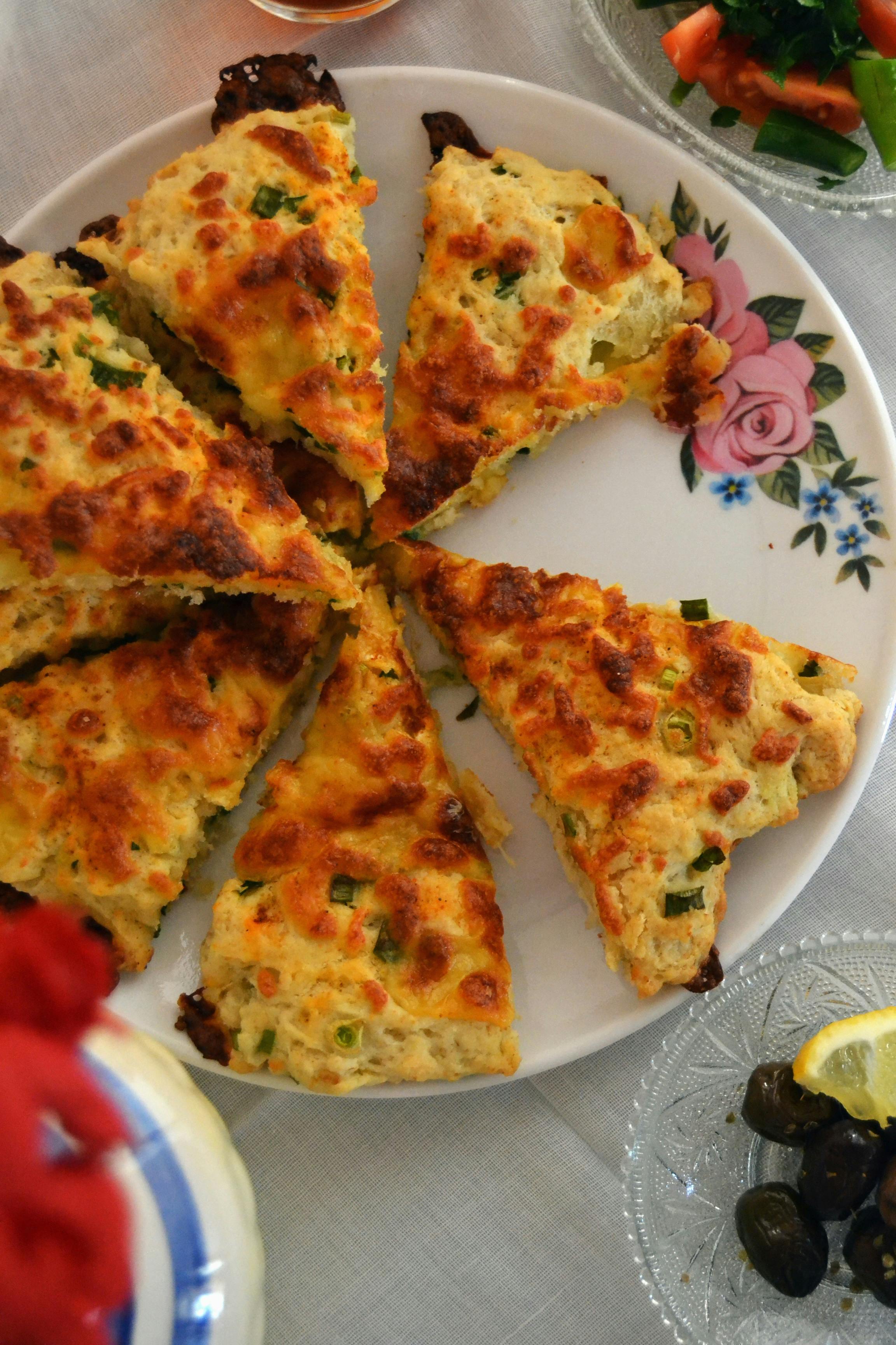 Round Food With Bacon · Free Stock Photo