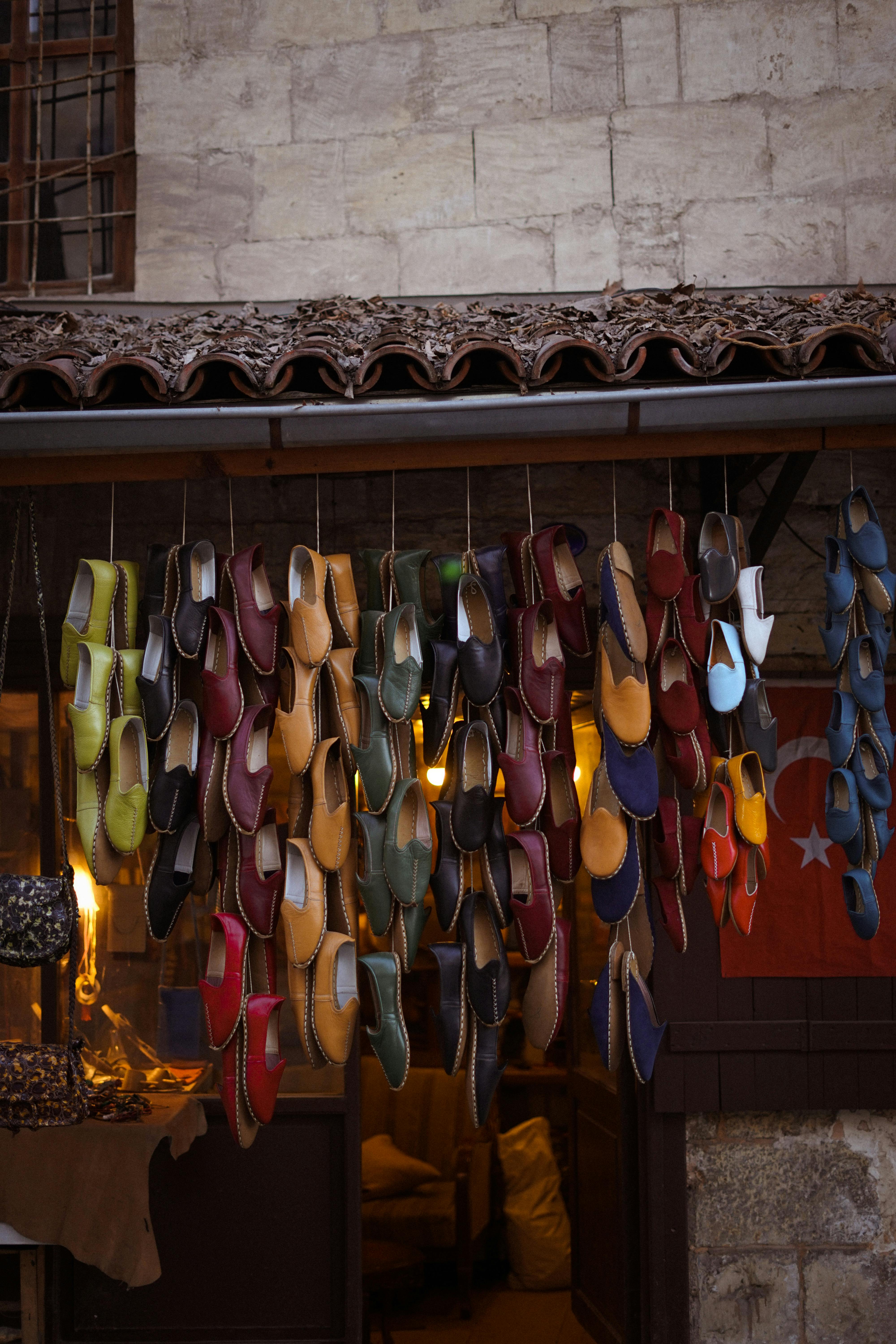 Shoes On Display · Free Stock Photo