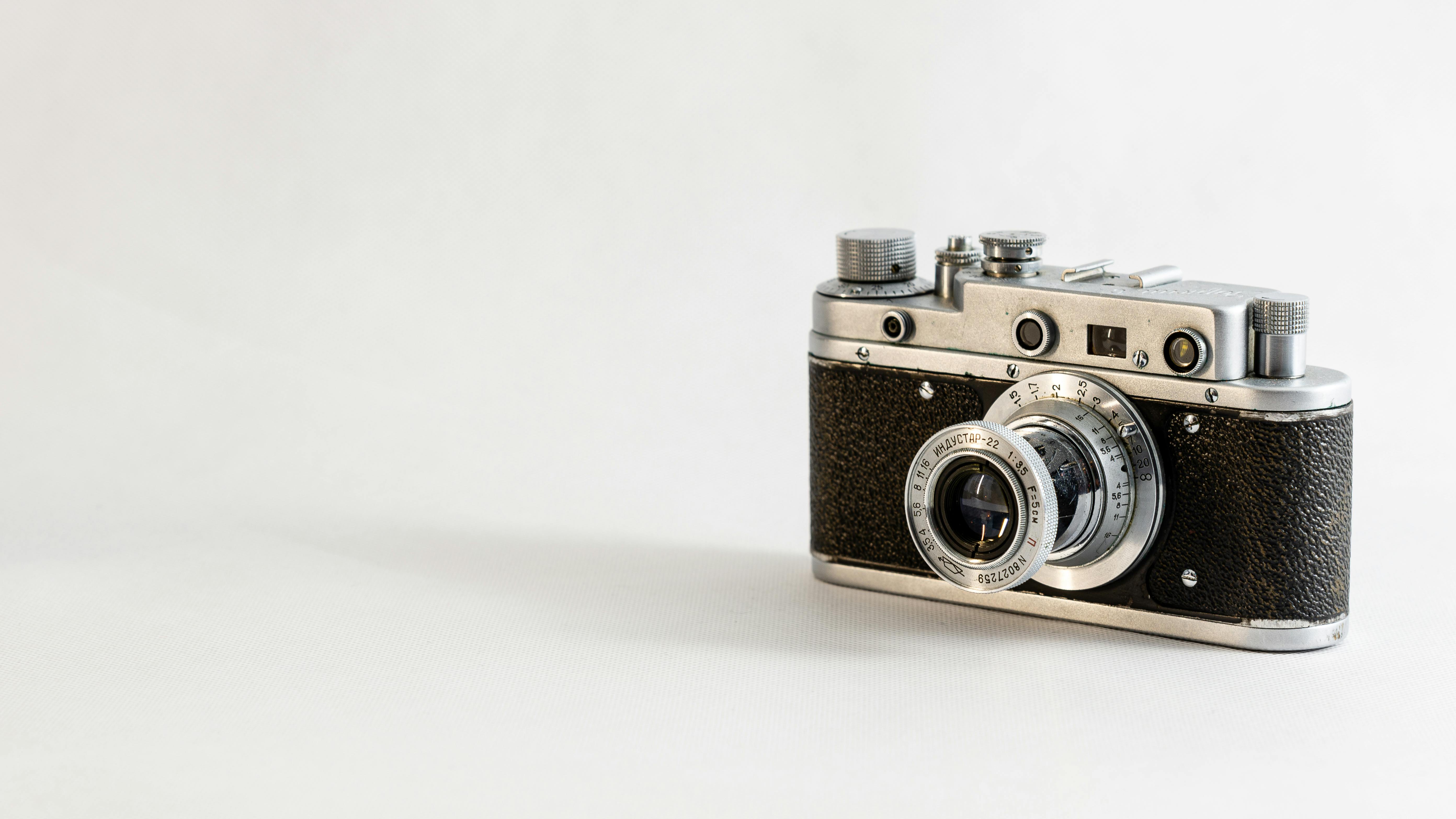 Silver Camera · Free Stock Photo