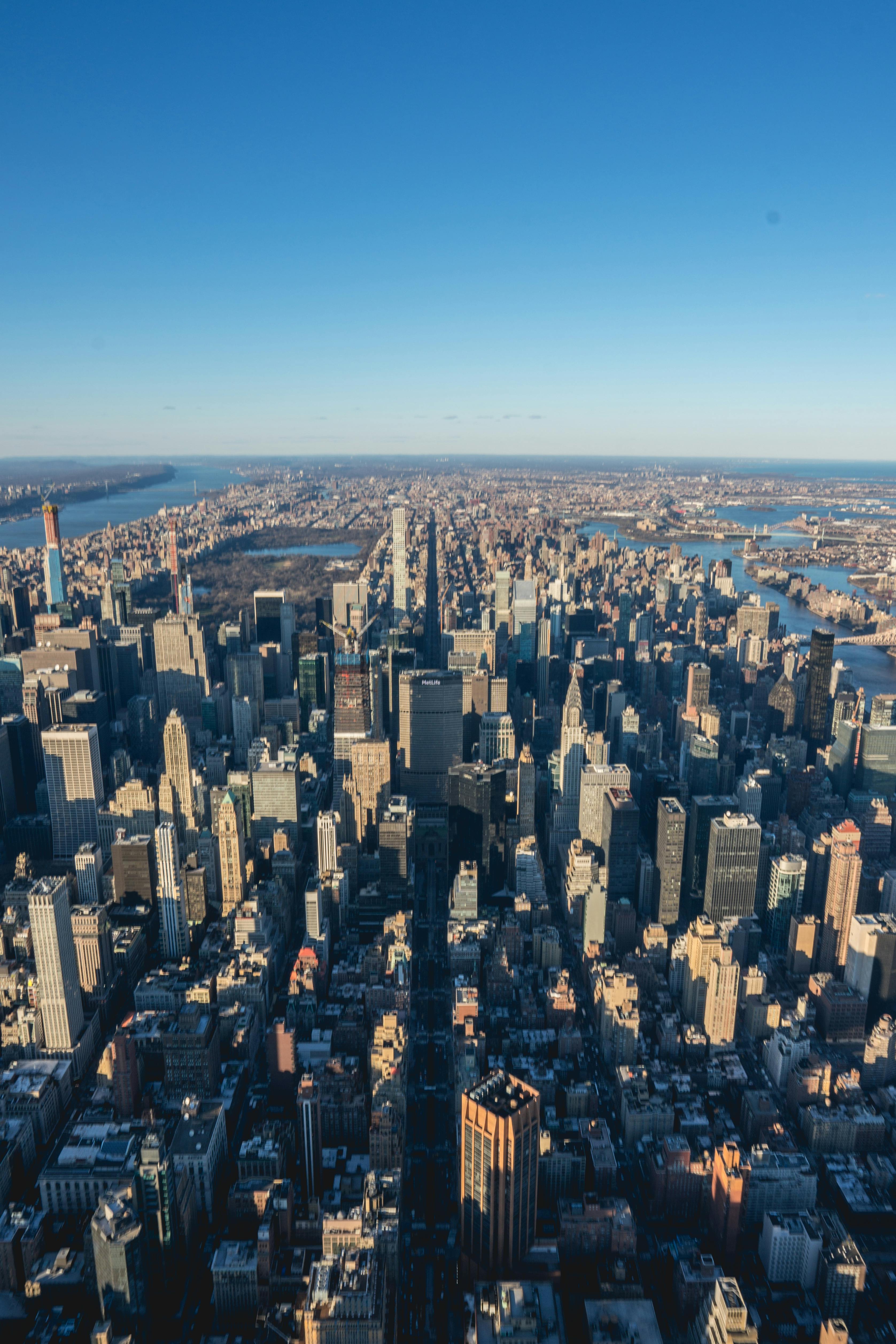 Aerial Photography of Buildings in New York City · Free Stock Photo