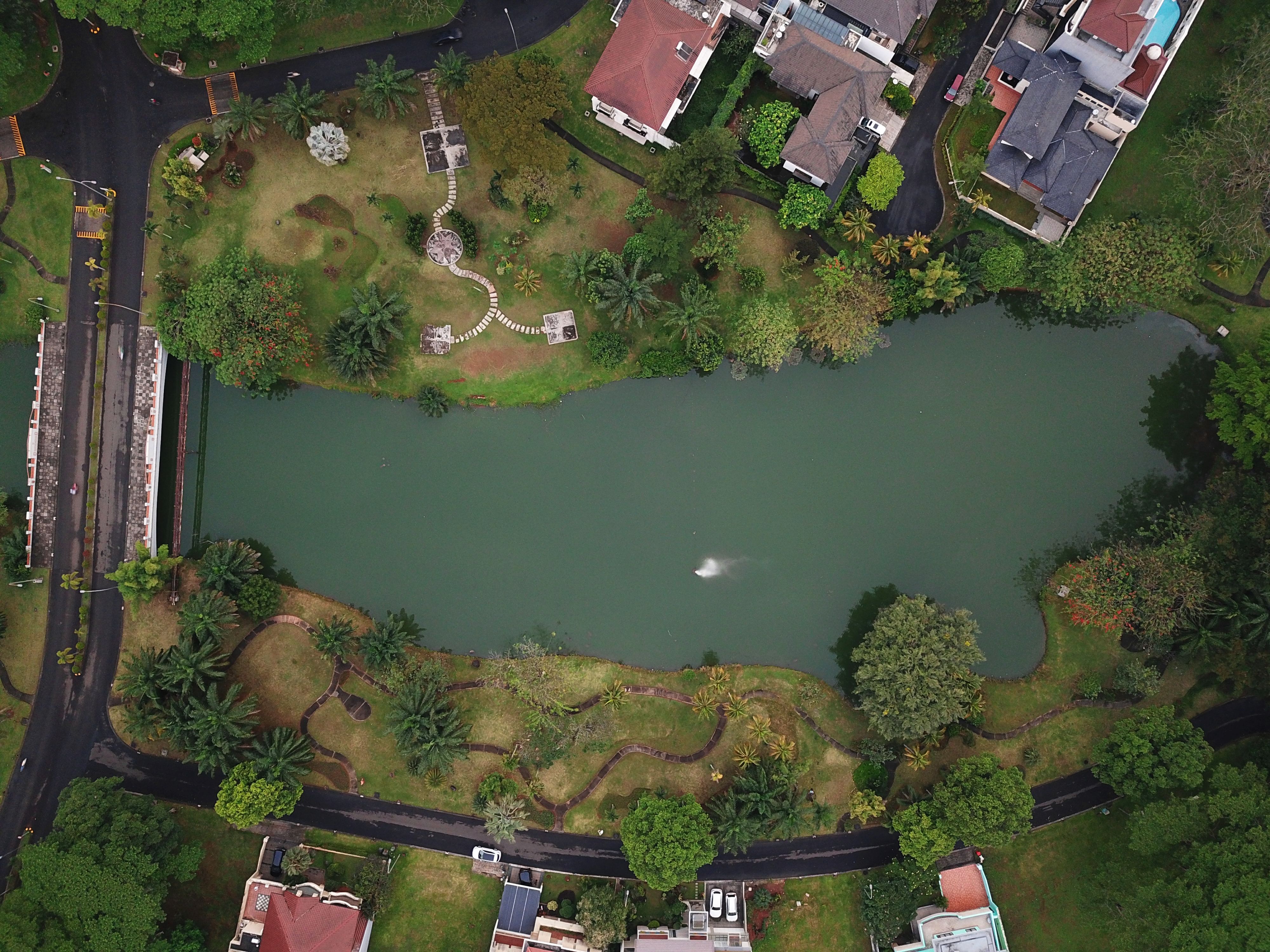 Aerial View Of Lake · Free Stock Photo
