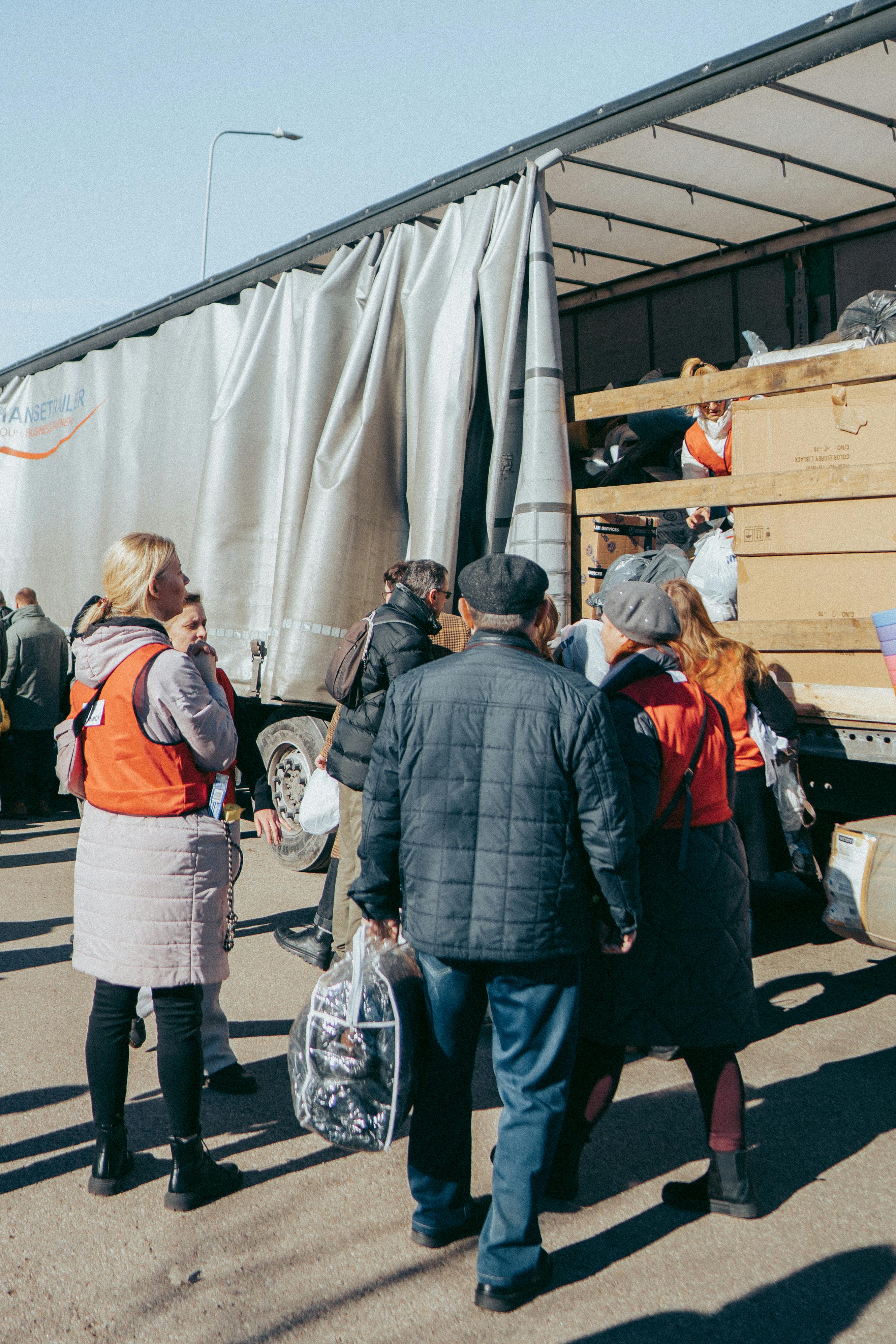People Sorting Donations · Free Stock Photo