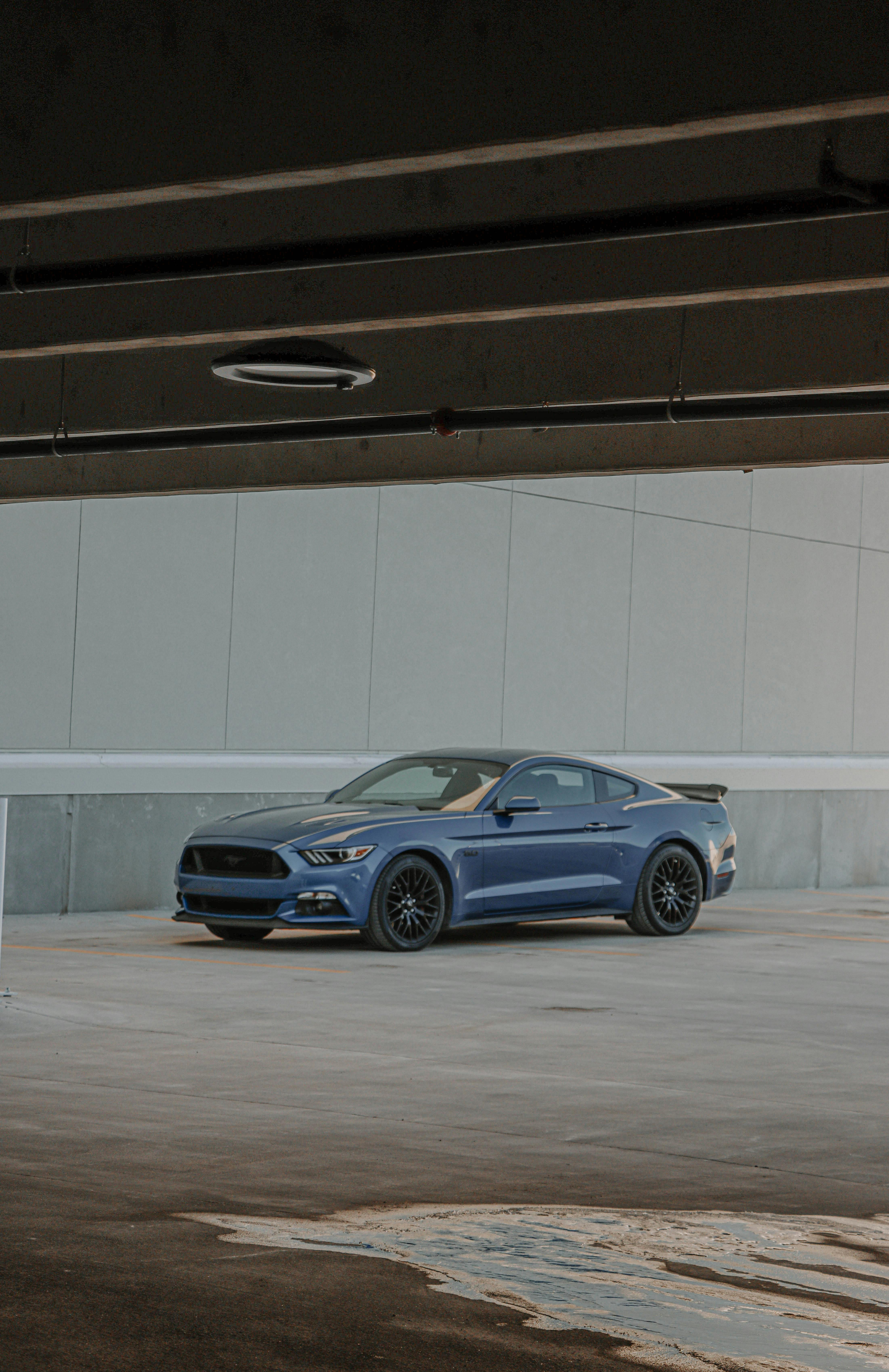 Photo of a Blue Car · Free Stock Photo