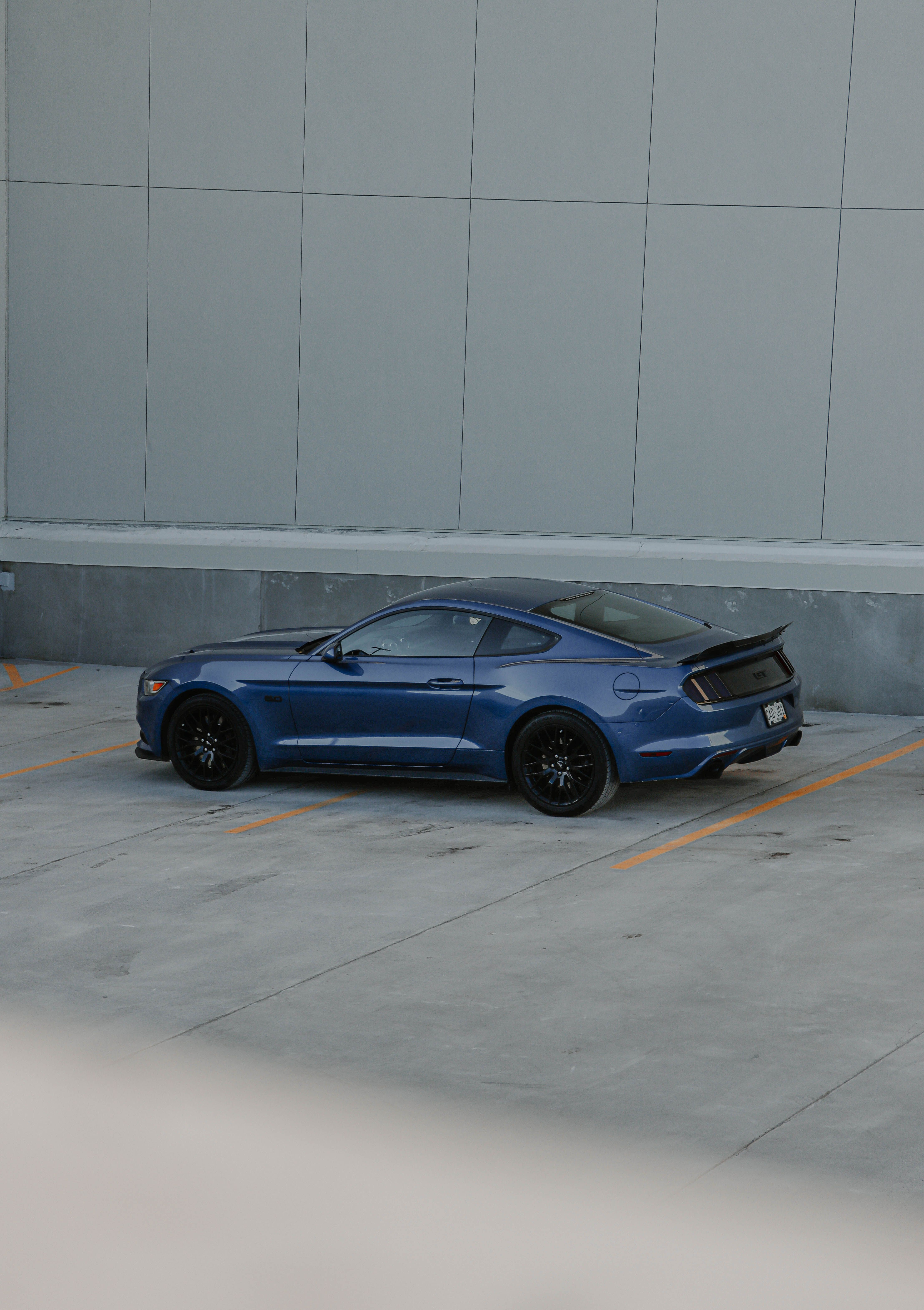 Grayscale Photo of a Car · Free Stock Photo